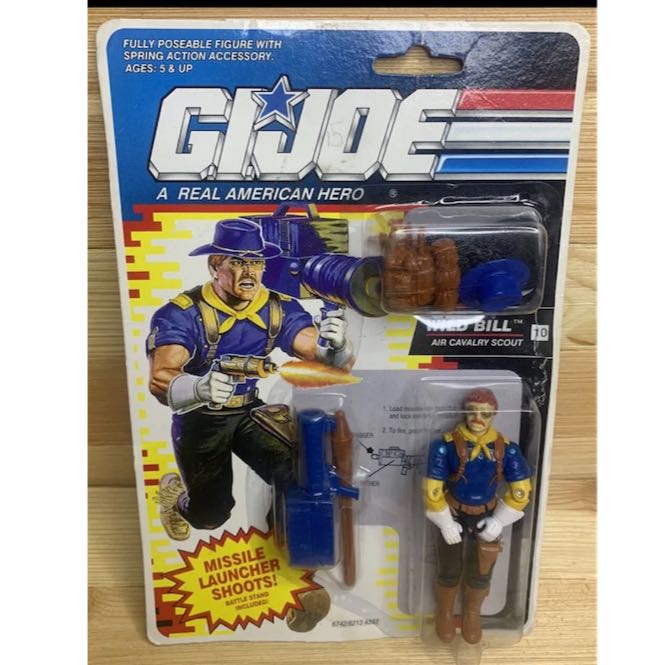1991 GI Joe Wild Bill Action Figure NOS