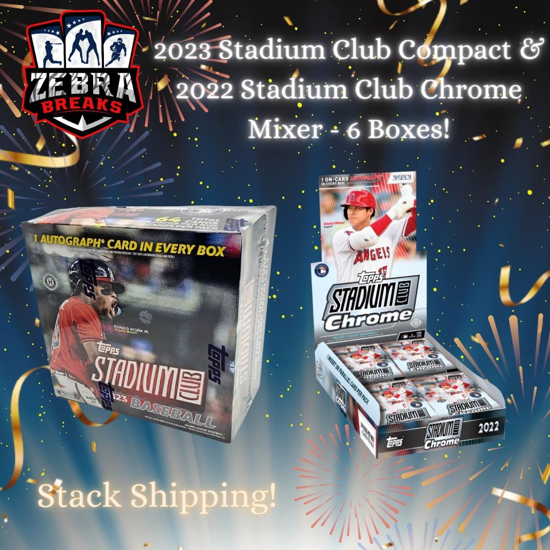 ZB 2455: 23' Stadium Club Compact & 22' Stadium Club Chrome 6 Box Stack PYT