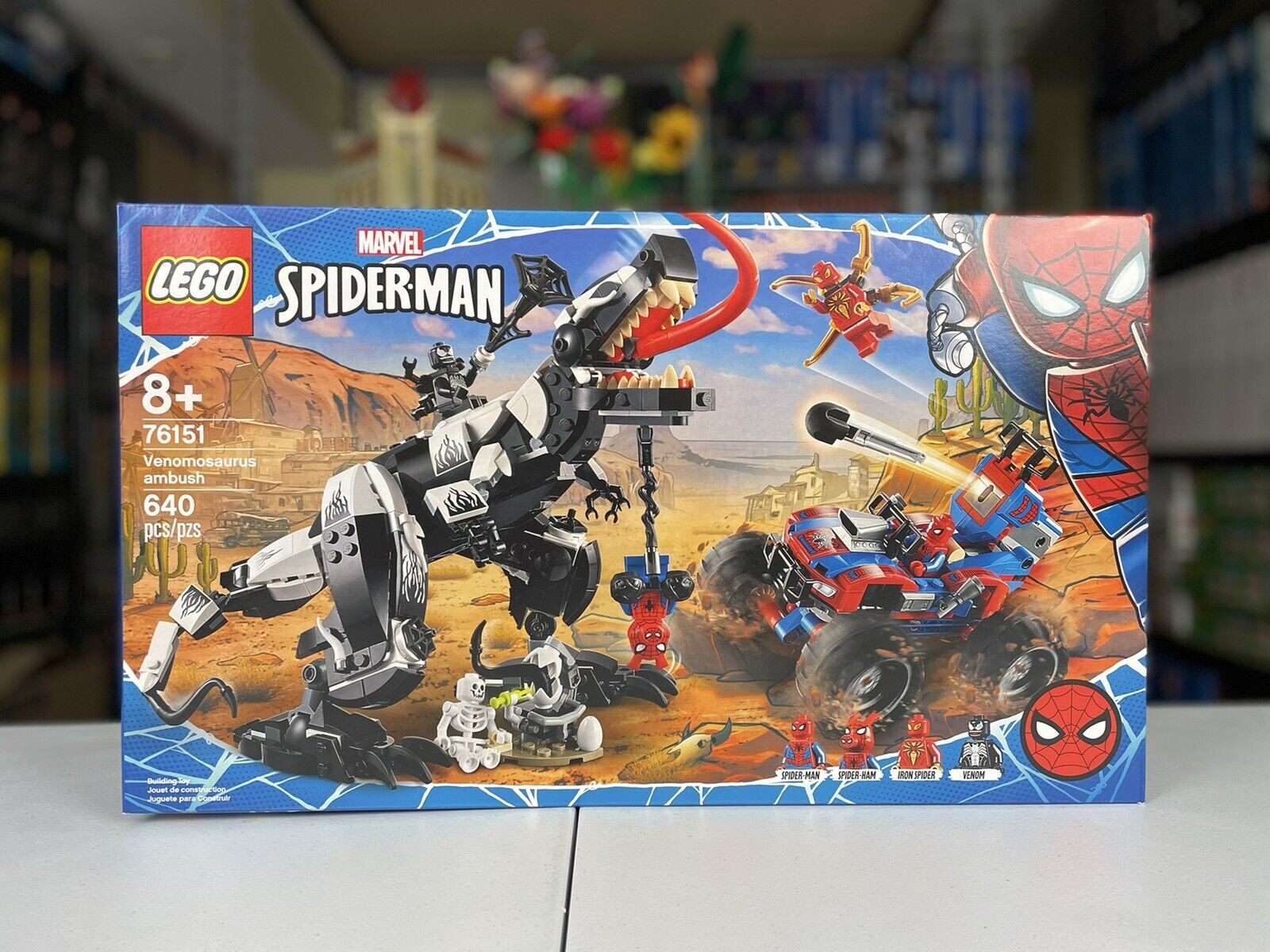 LEGO 76151 Spider-Man Venomosaurus Ambush, Brand New & Sealed