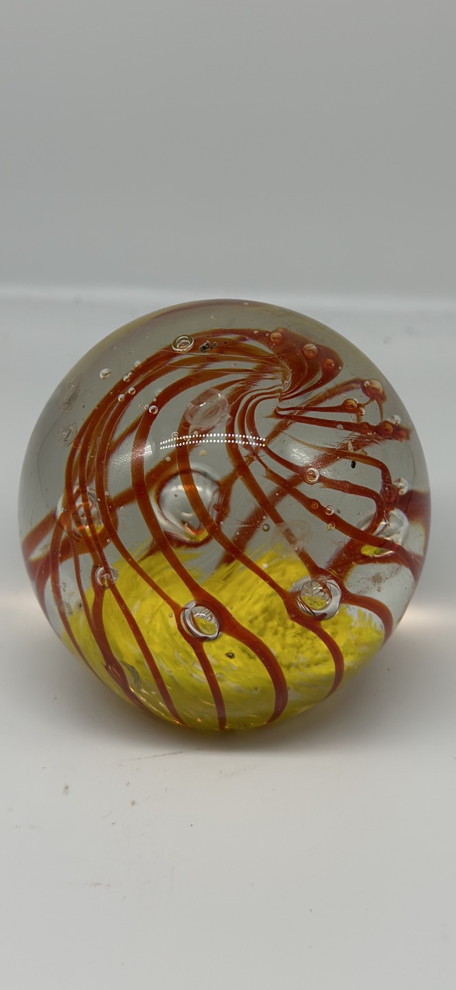 Swirl Glass Paperweight