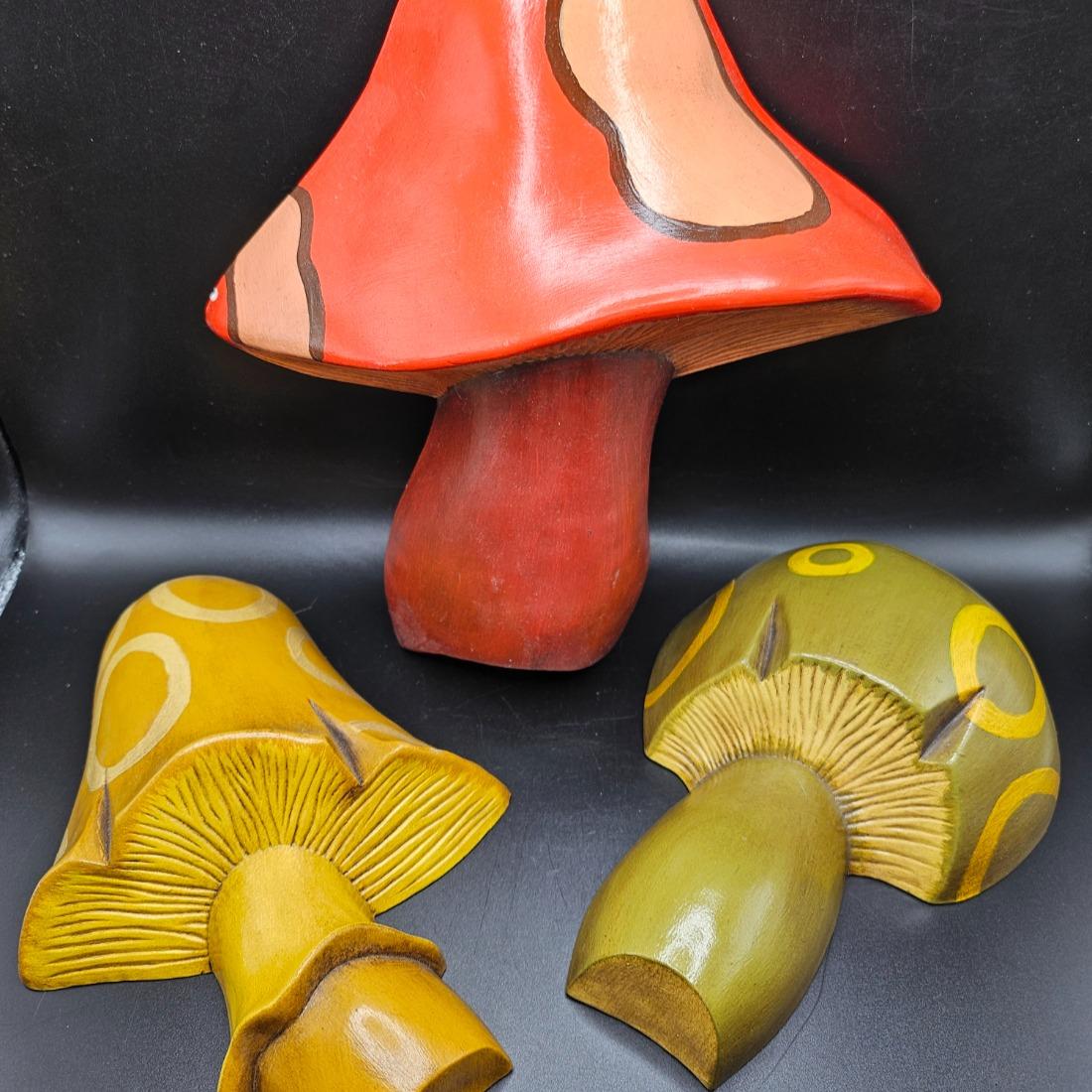 3 Mid-Century Modern MCM Semi Earth Tone Ceramic Handmade Handpainted ...