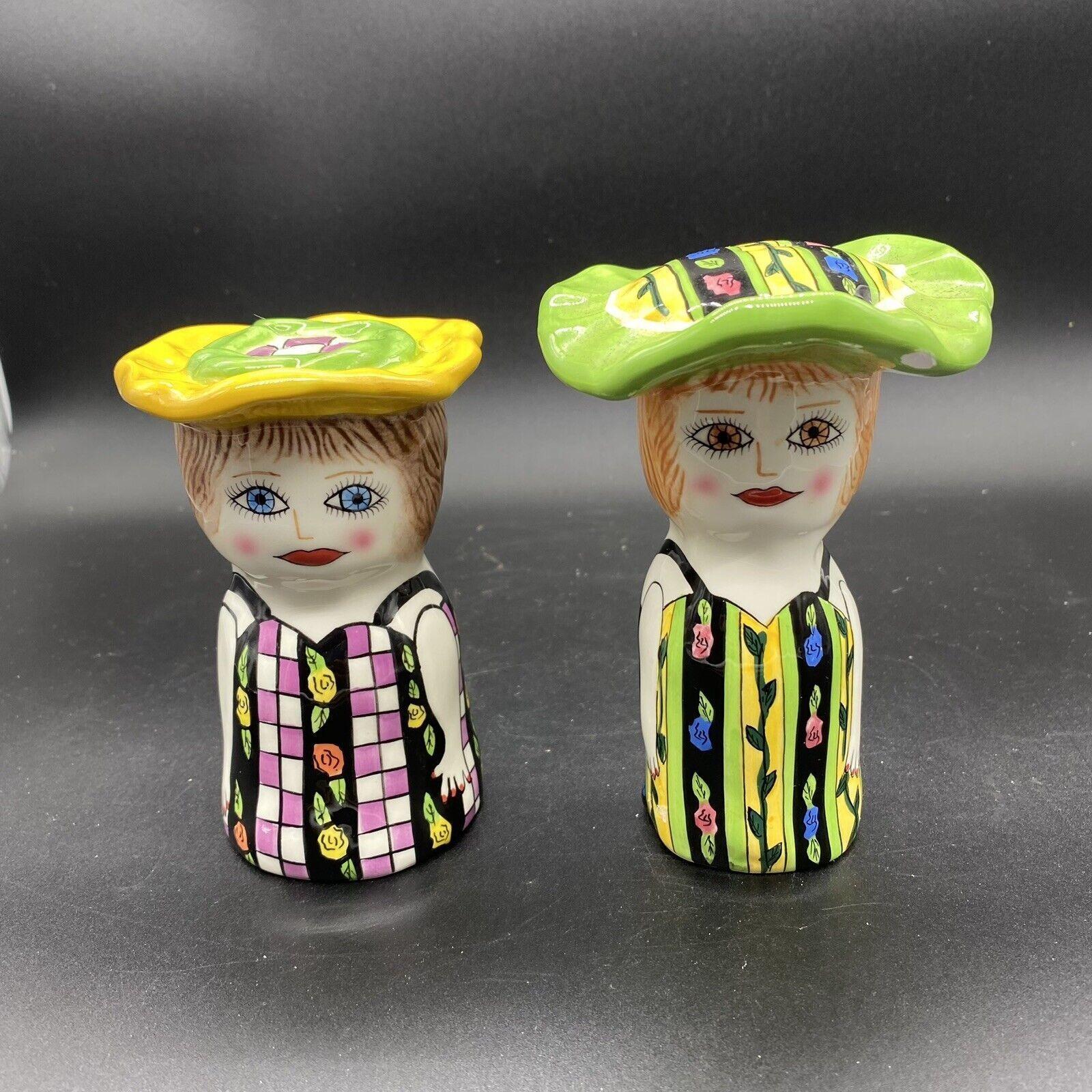 Vintage Ganz Bella Casa Susan Paley Alexis and Michele Salt and Pepper ...