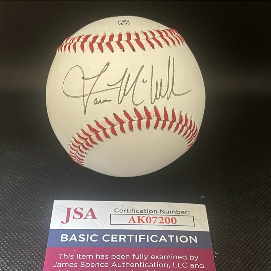 Lance Mccullers Jsa, Authenticated, Autographed Minor-League Baseball ...