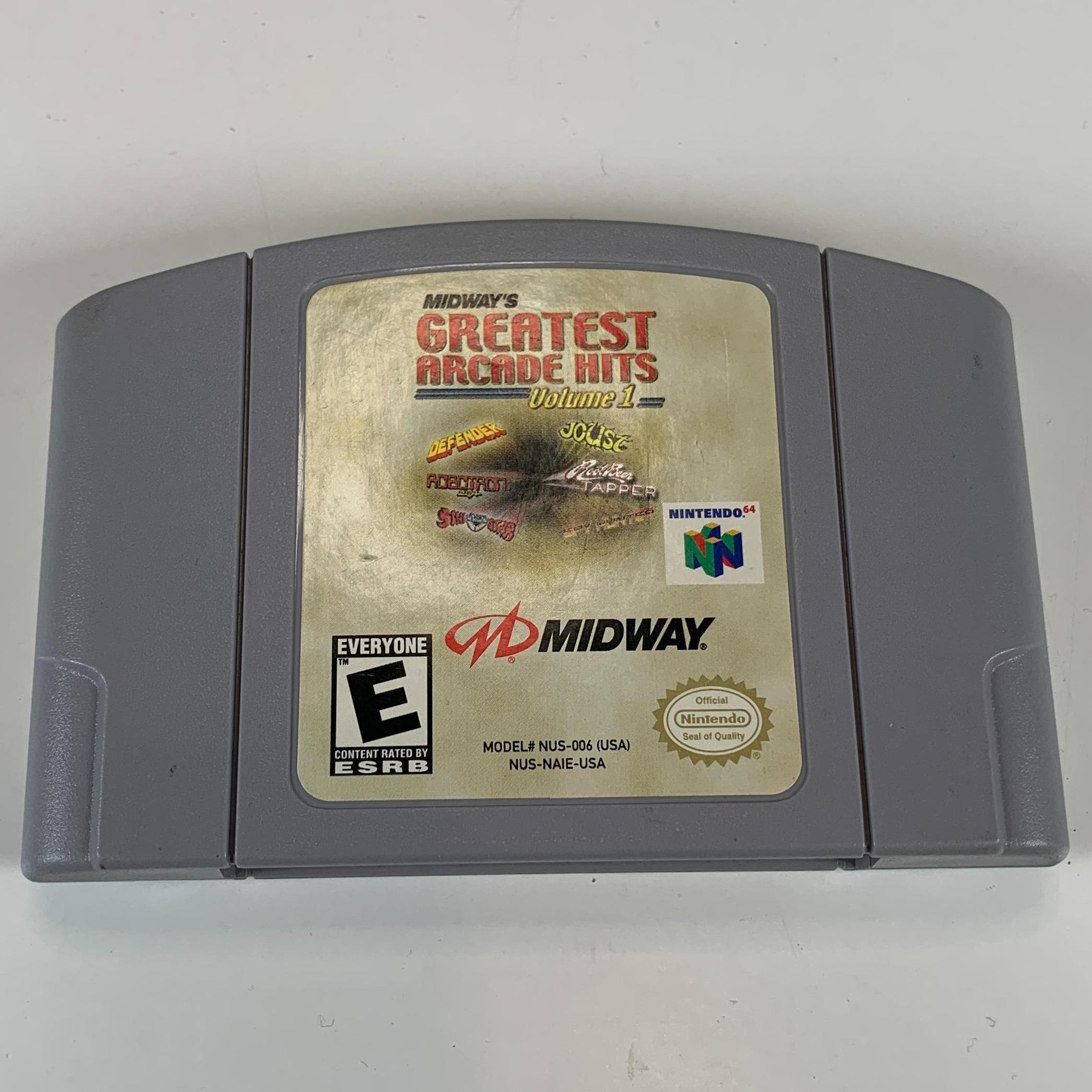 Midway's Greatest Arcade Hits Vol 1 - Nintendo 64