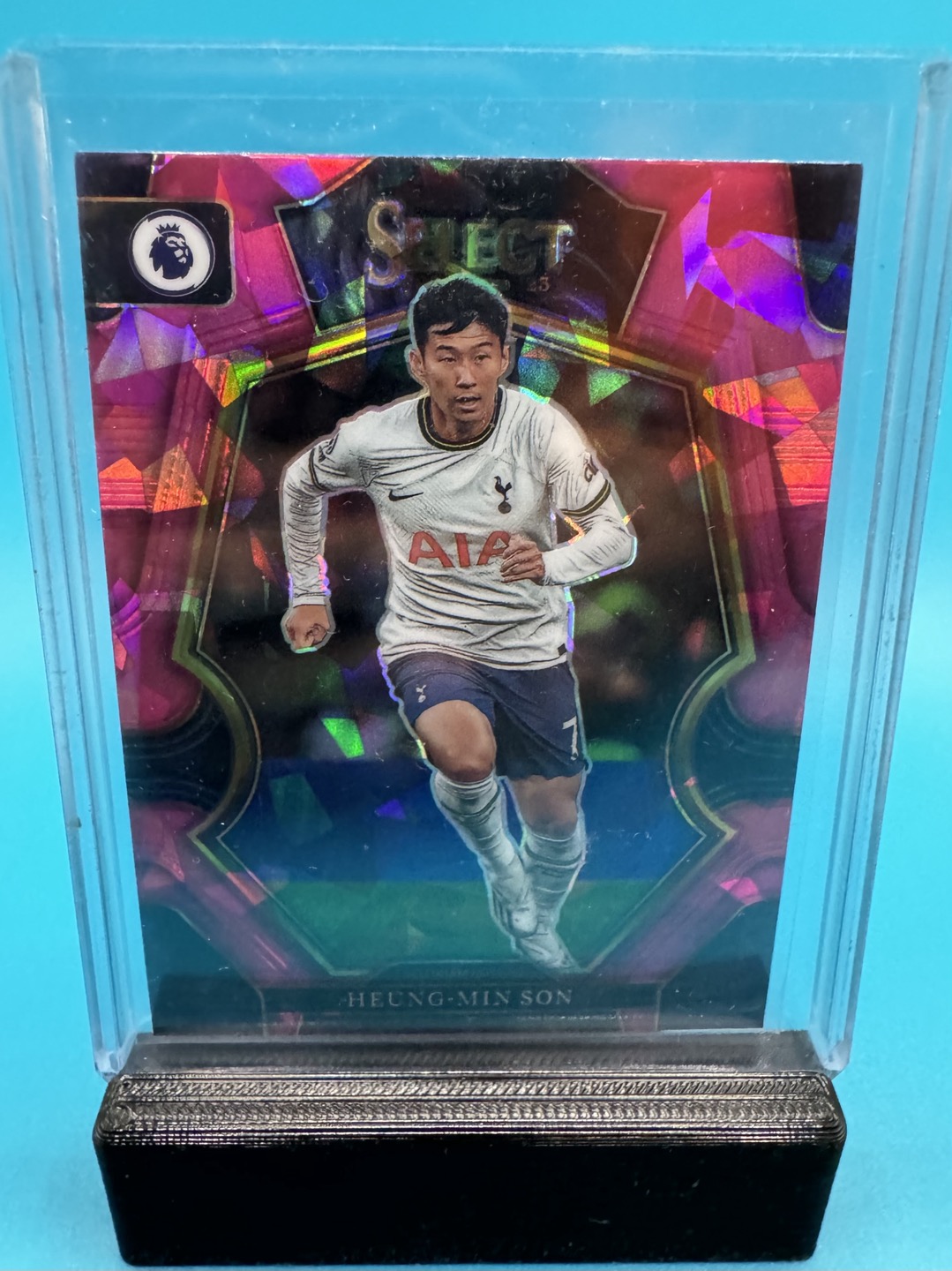 Heung-Min Son Select Pink Ice Prizm Mezzanine Tottenham Hotspurs