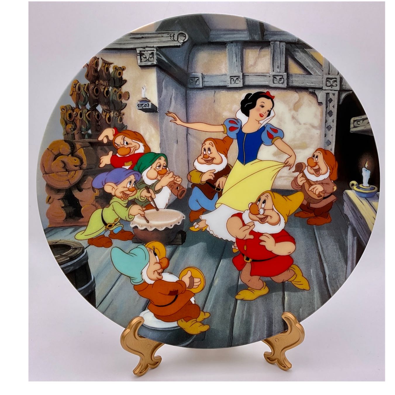 Disney’s Snow White Collectors Plate The Dance Of Snow White & The ...