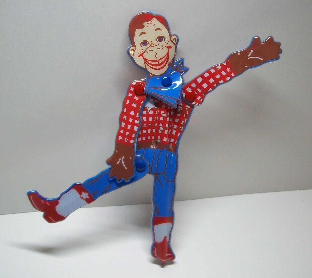 Howdy Doody Puppet Pen Movable Hands Head Legs 1988 NBC Vintage Western ...