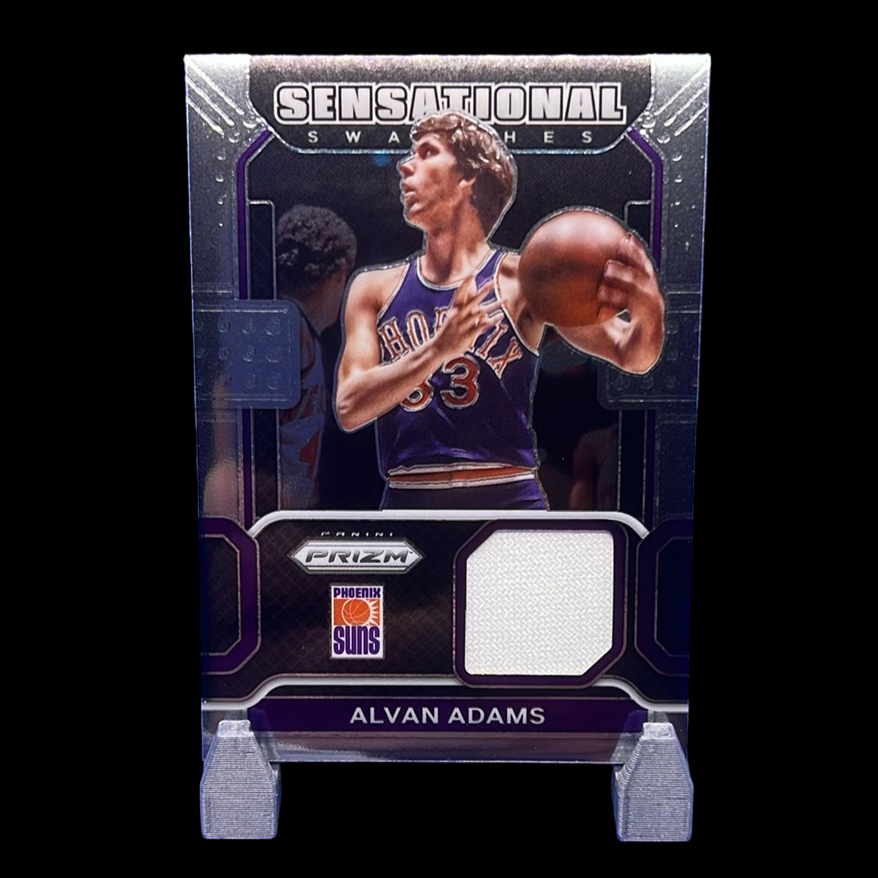 2021 Prizm Alvan Adams Game Worn JSY Phoenix Suns