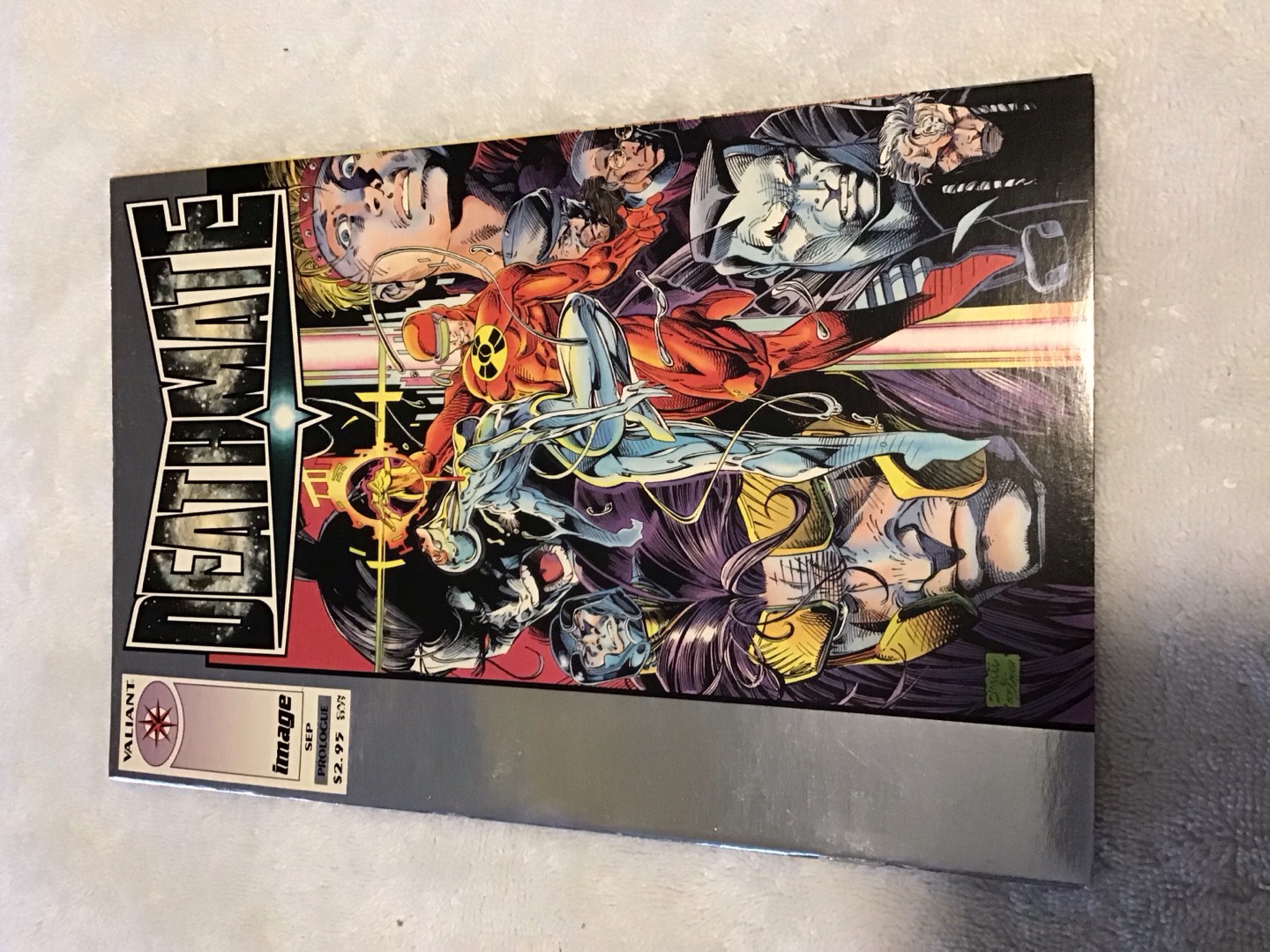 Deathmate 0 Prologue - Silver Banner Classic Jim Lee cover
