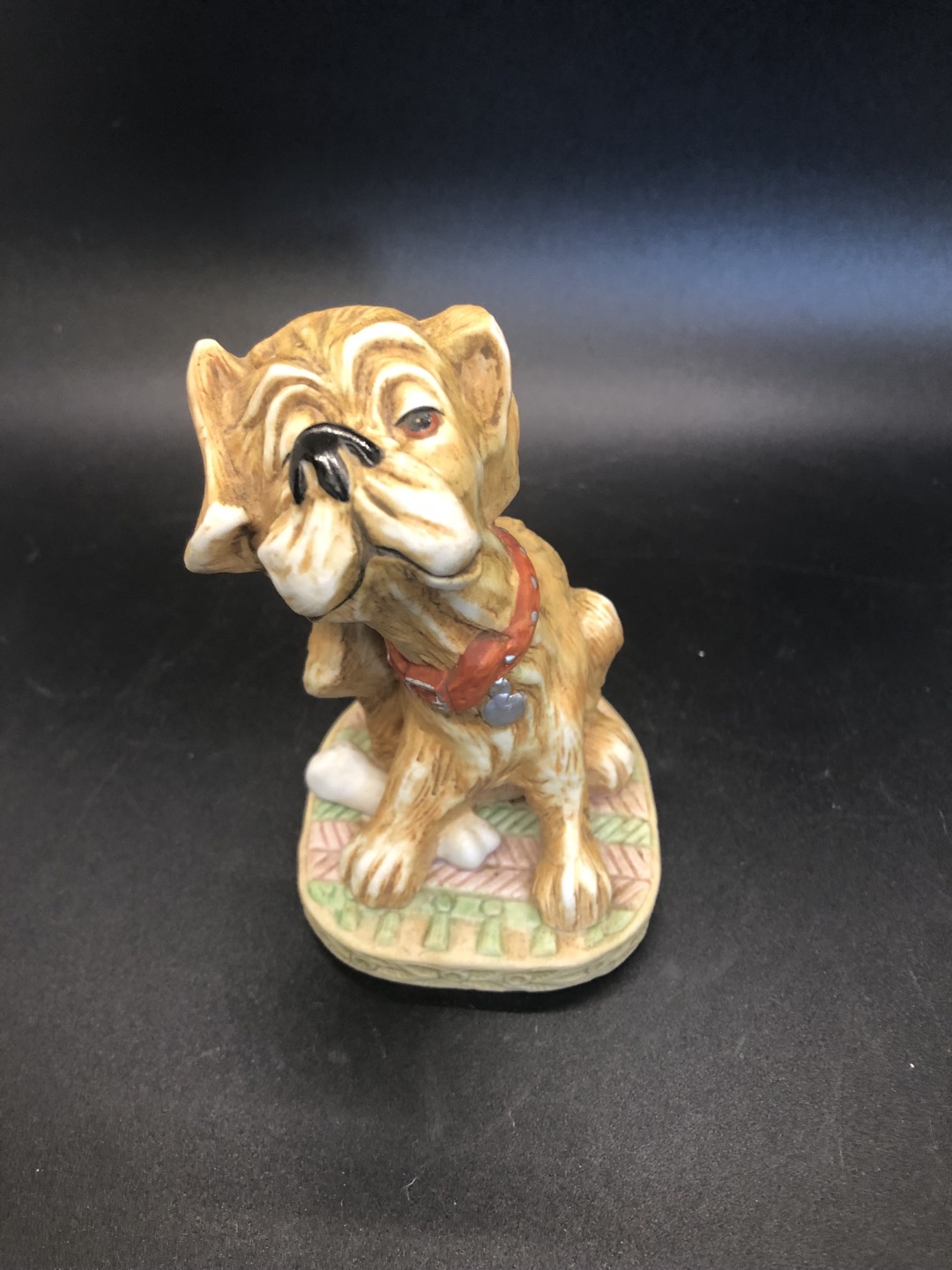 Vintage Geo Z Lefton Dog Figurine