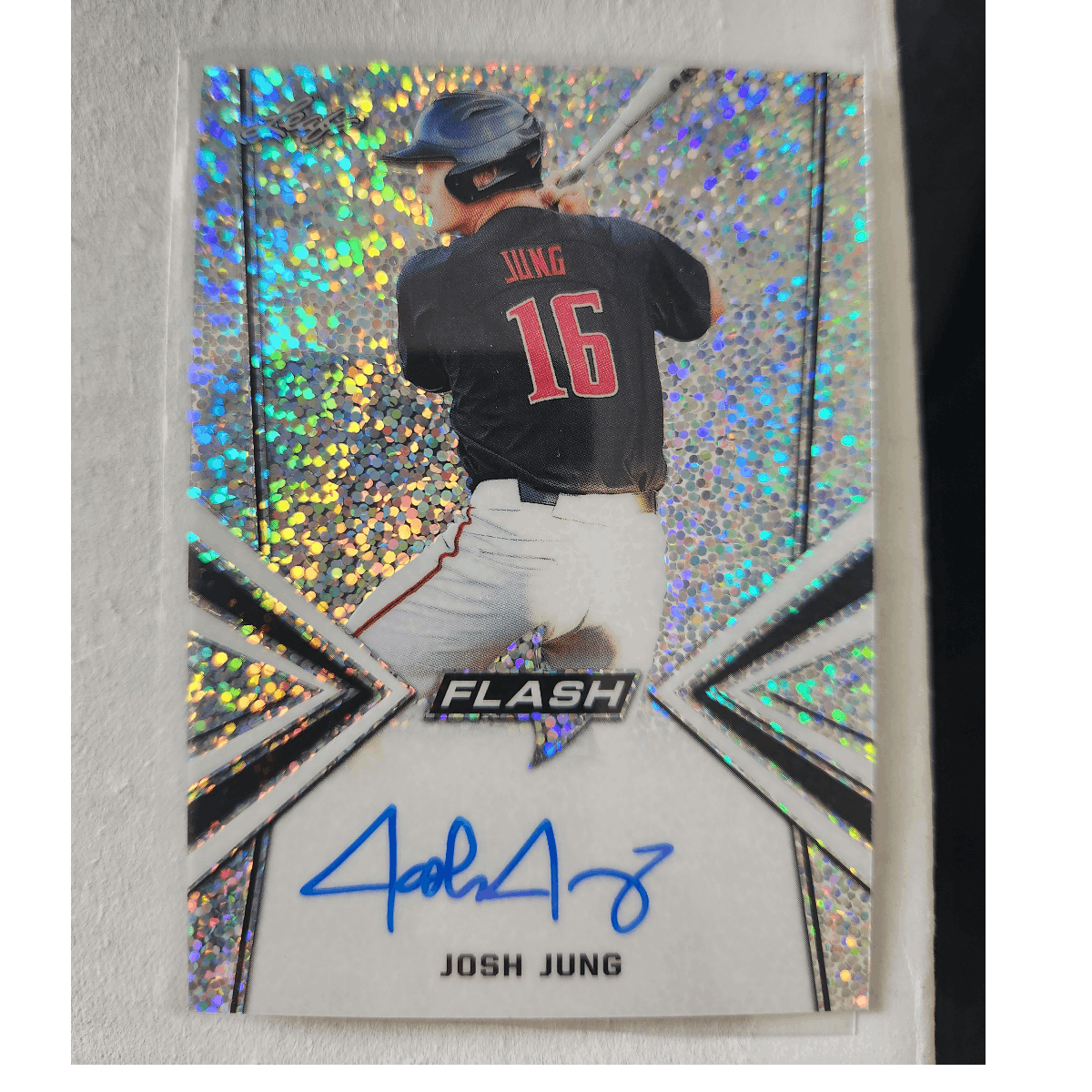 2019 Leaf Flash Josh Jung Auto Texas Rangers Autograph Card BA-JJ1