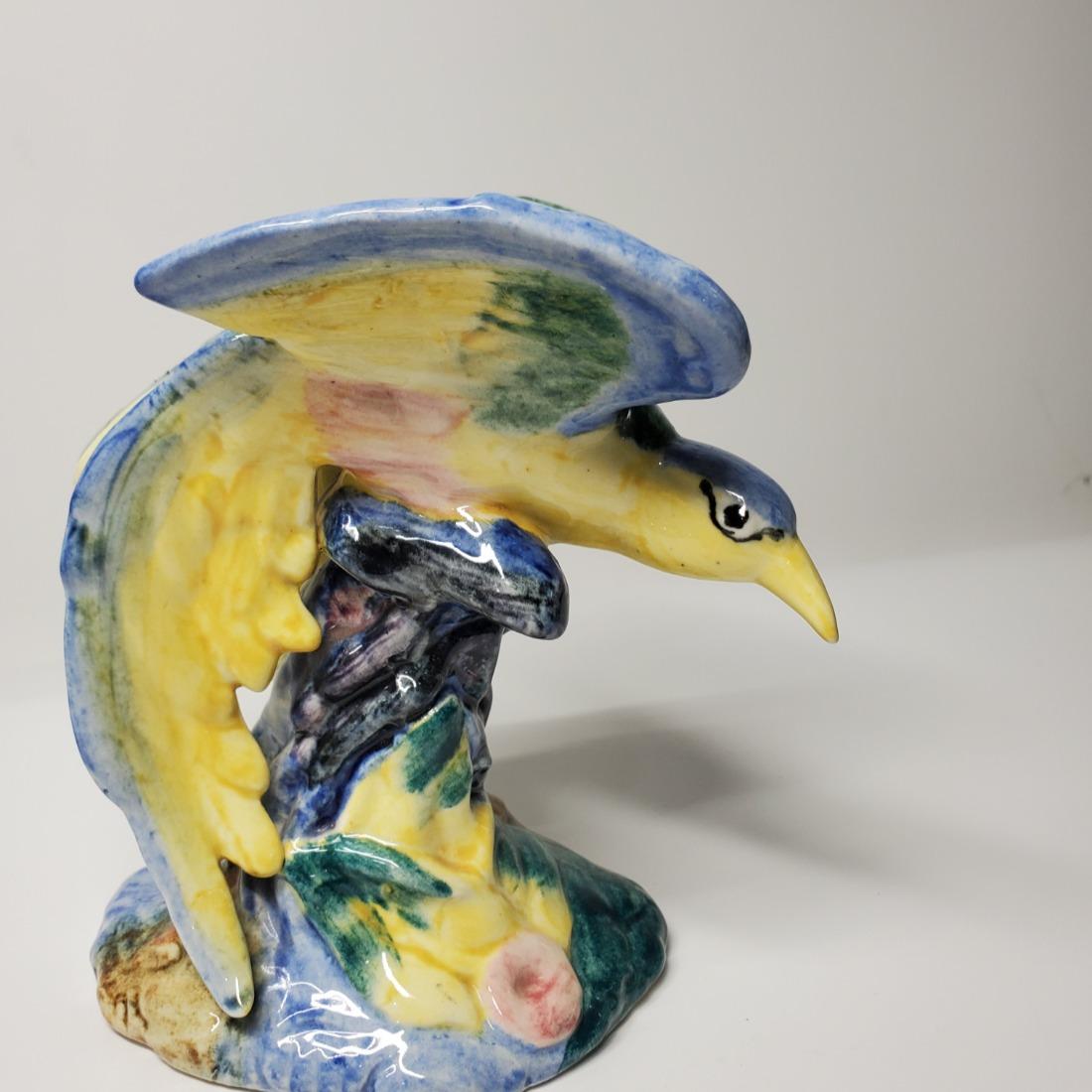 Vintage Stangl Hand Painted Pottery Bird Of Paradise Figurine #3408