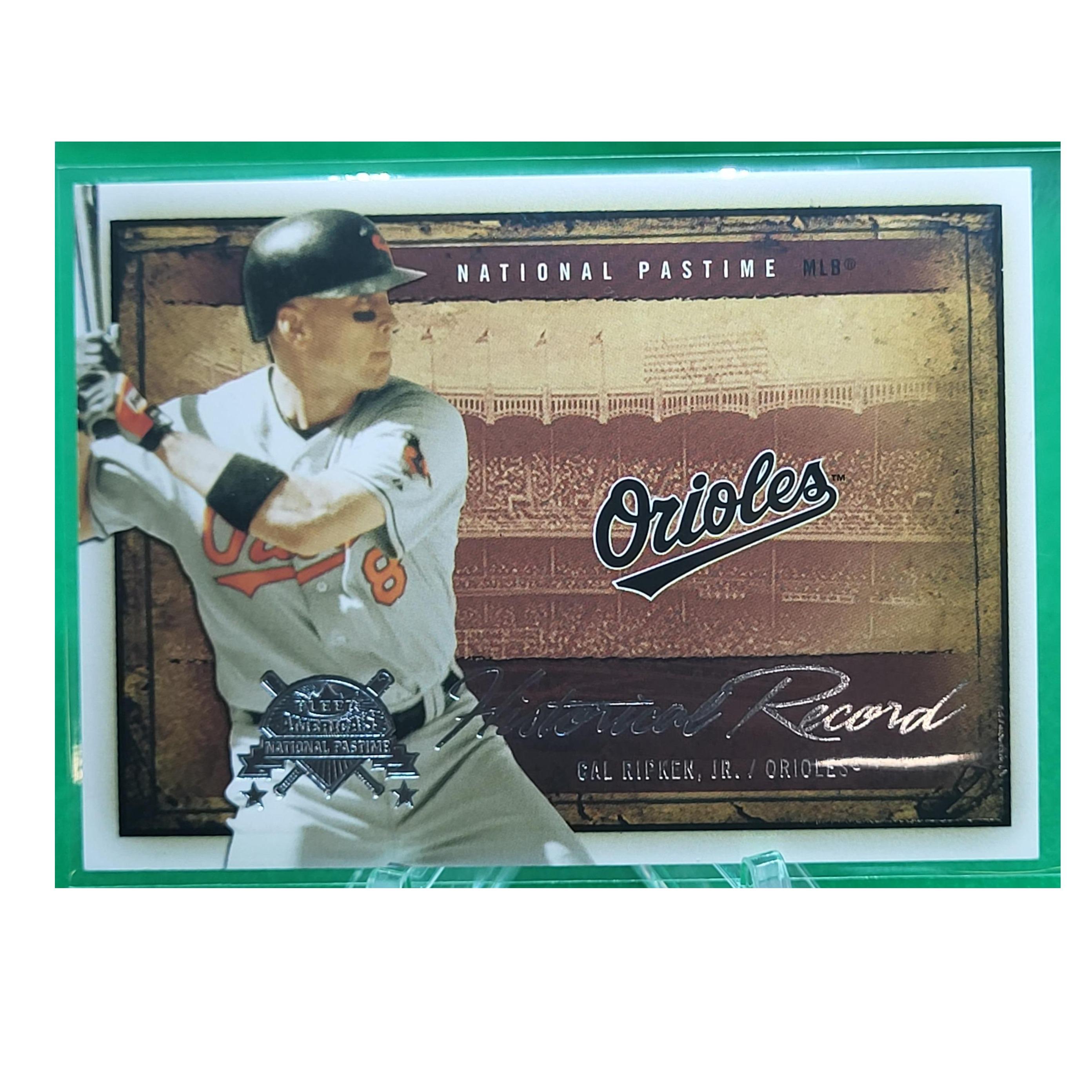 2005 National Pastime Historical Record Cal Ripken Jr. Orioles