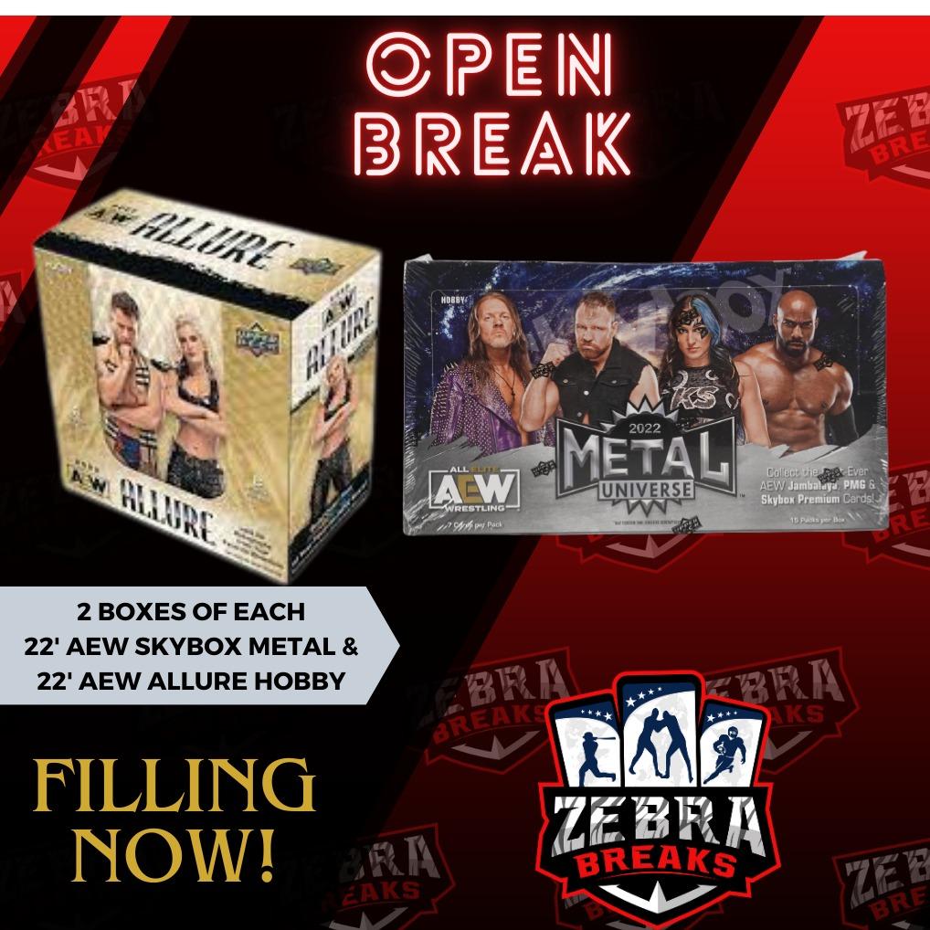 2398: AEW Skybox Metal & Allure 4 Box Mixer