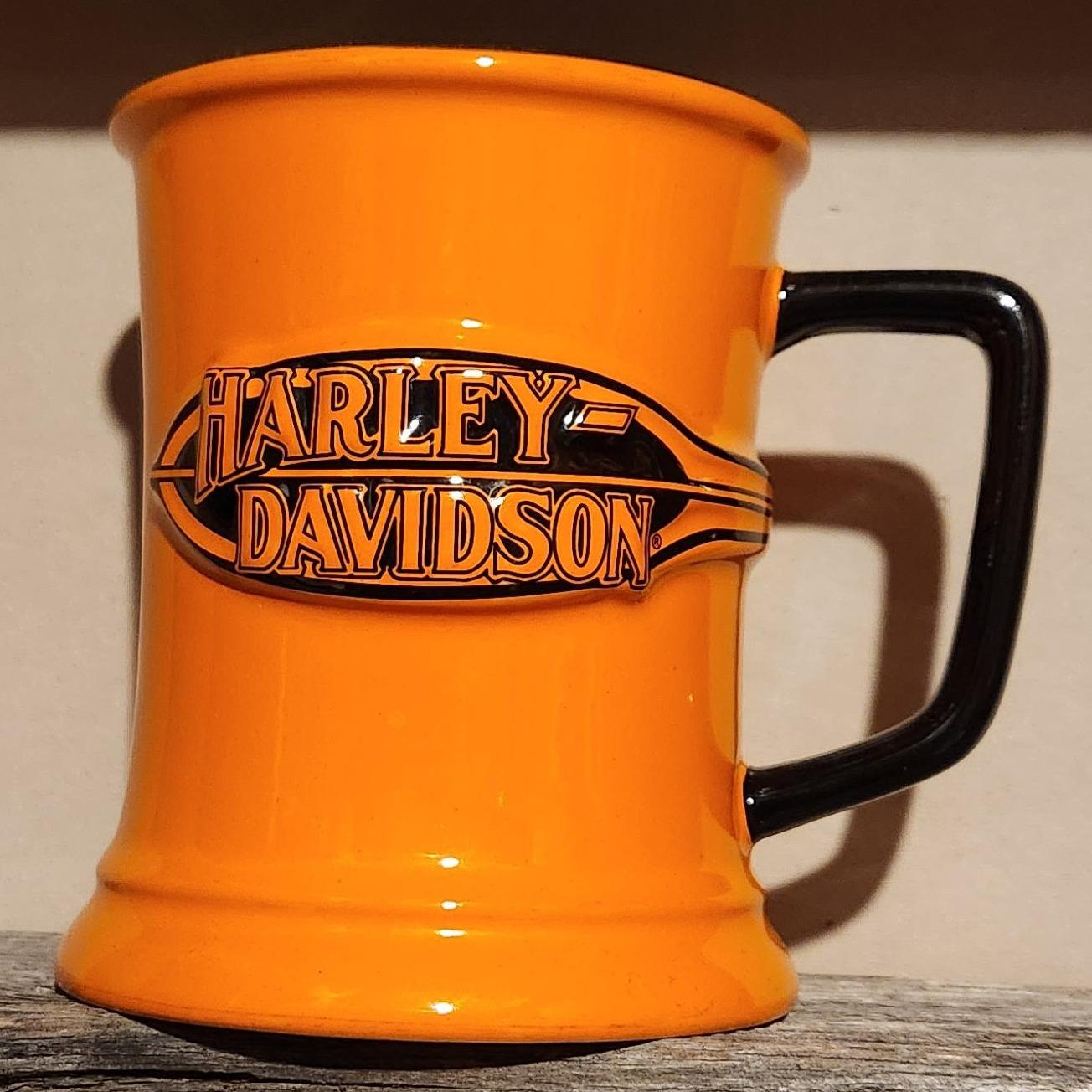 Harley Davidson Motorcycles Coffee Mug Official Licensed Product Orange ...