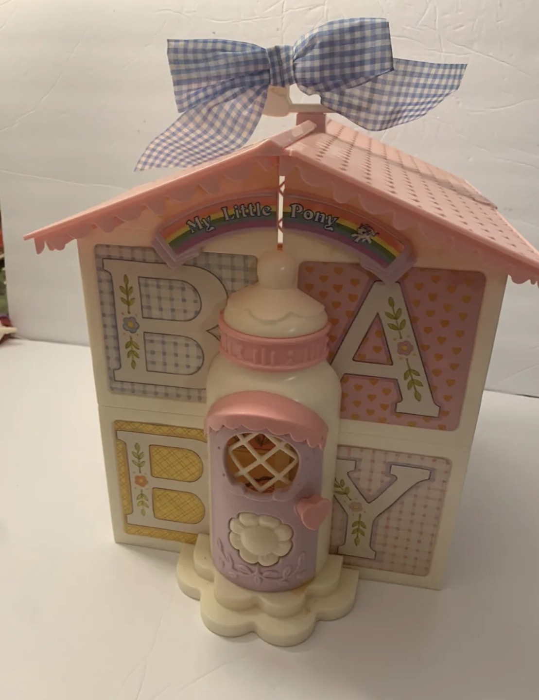 Vintage My Little Pony 80s Lullaby Nursery Box Accessories Tiddly Winks ...