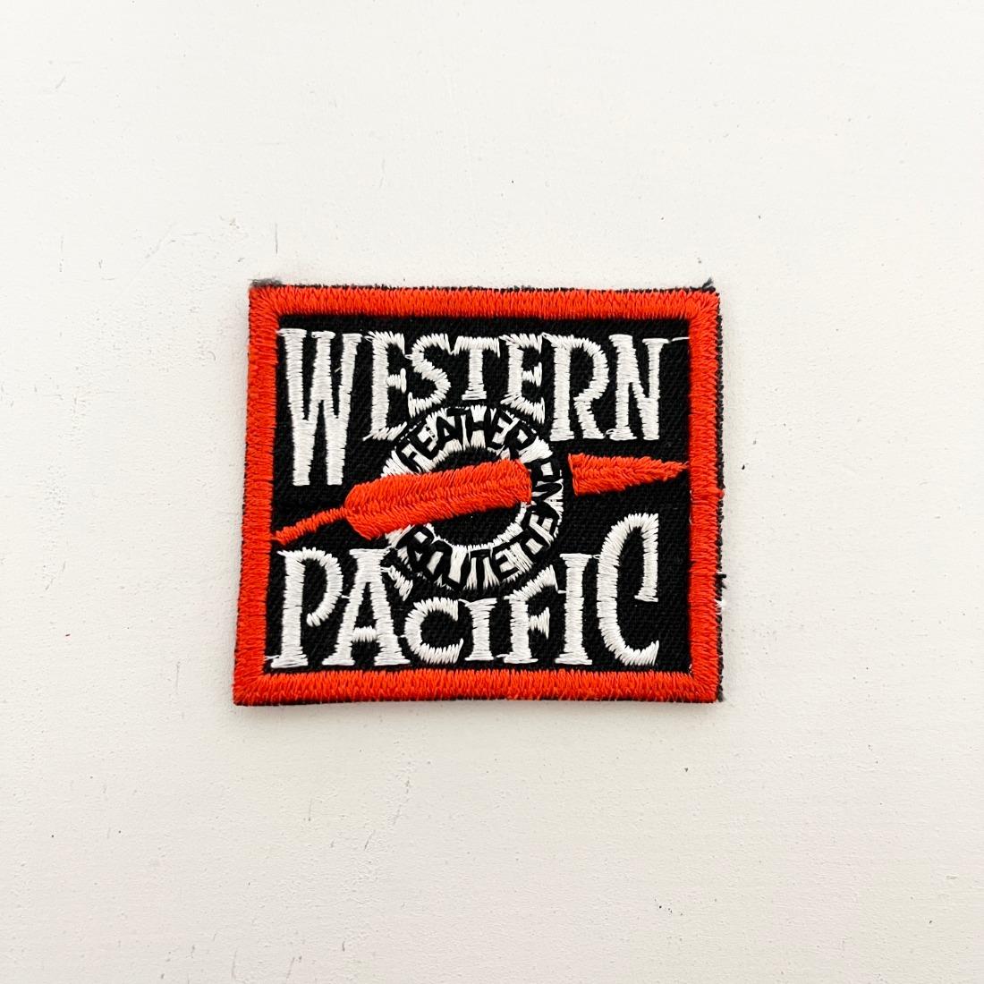 Western Pacific Railroad Railway R&R Train Patch Vintage Feather River ...
