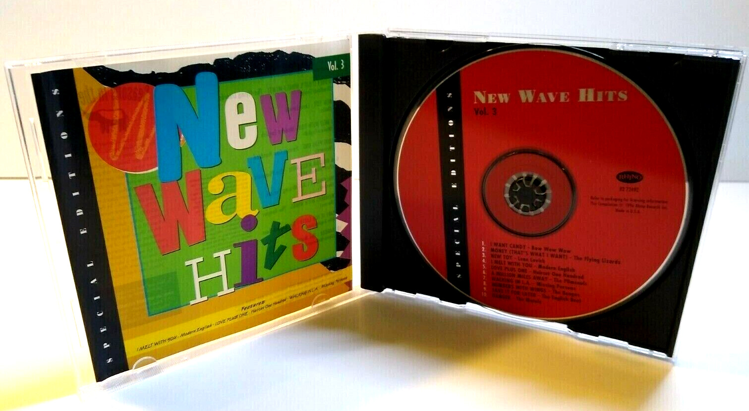 New Wave Hits Vol. 3 CD Bow Wow Wow Motels The English Beat Modern ...