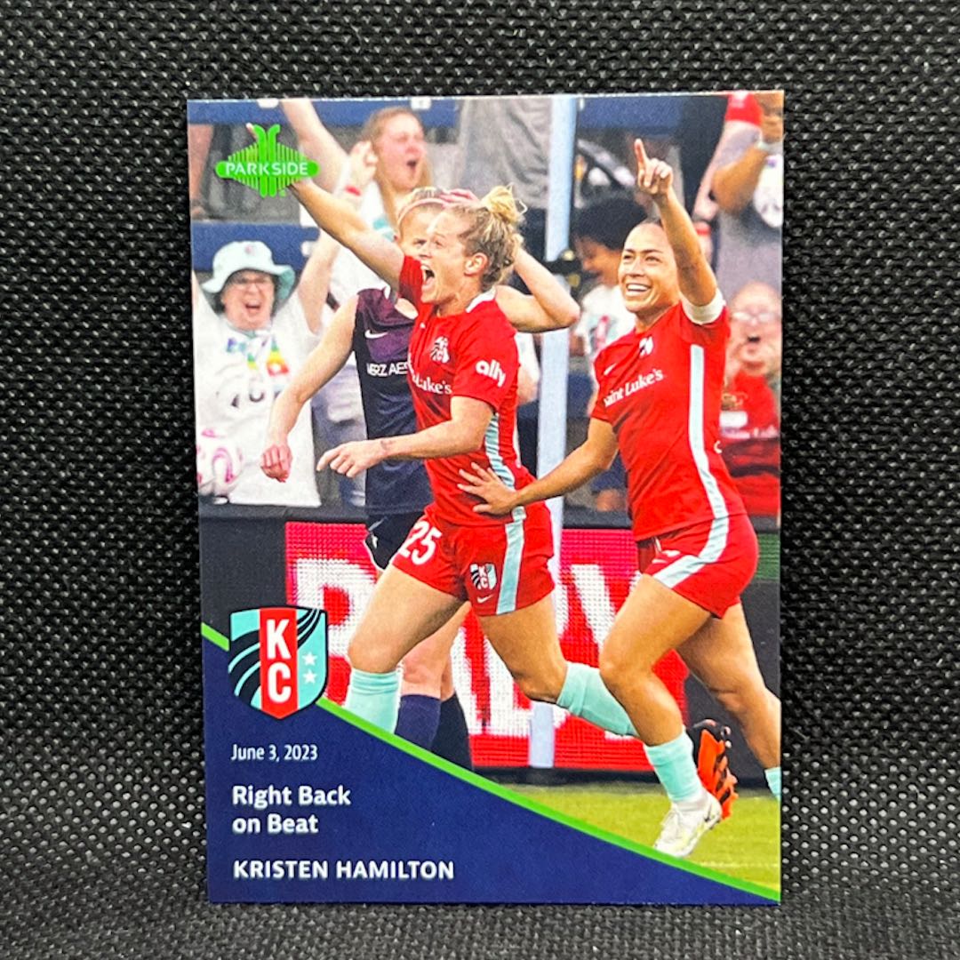 Kristen Hamilton 2023 Parkside NWSL Pronto #58 Soccer Card