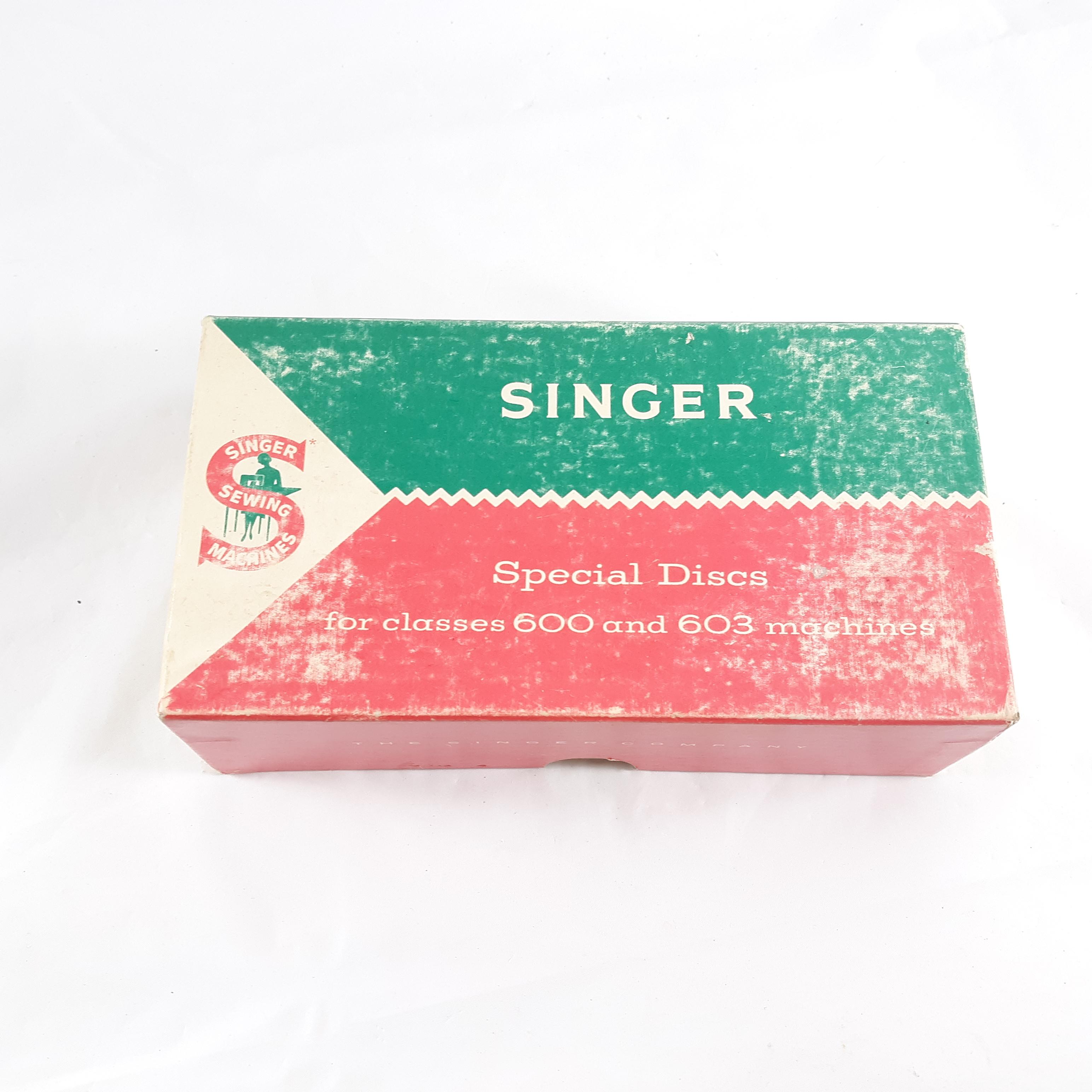 Singer Sewing Machine Special Discs for Classes 600 and 603 Machine Cams