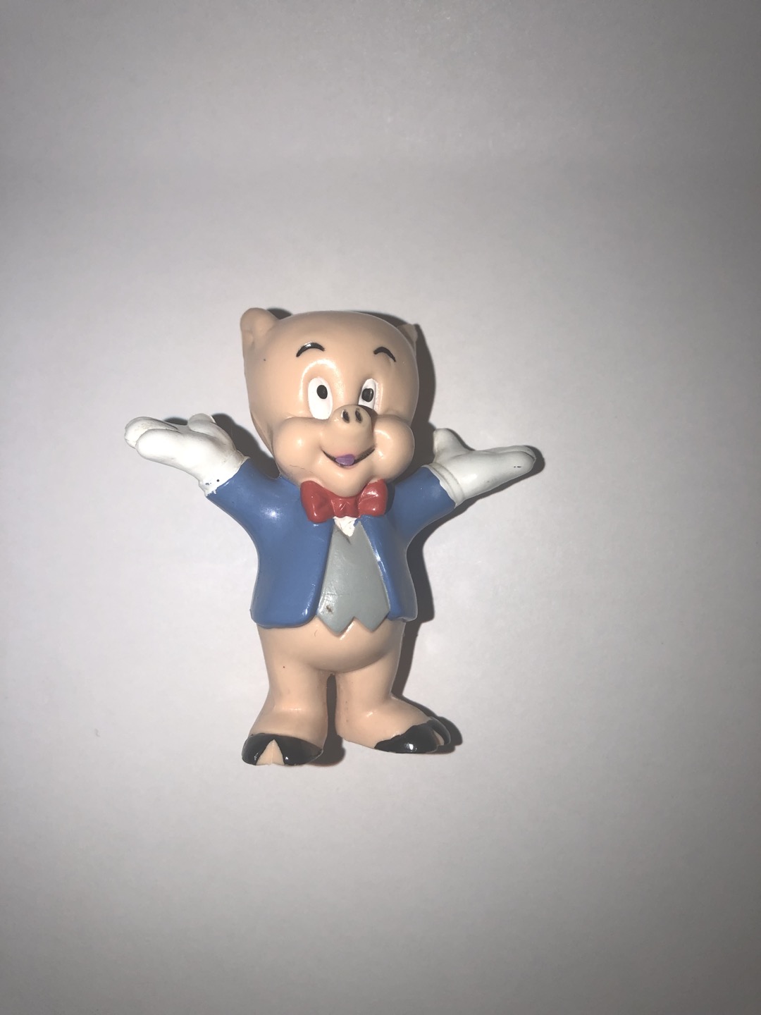 Warner Bros 1990 Applause Porky Pig WB Looney Toons Vintage Plastic ...