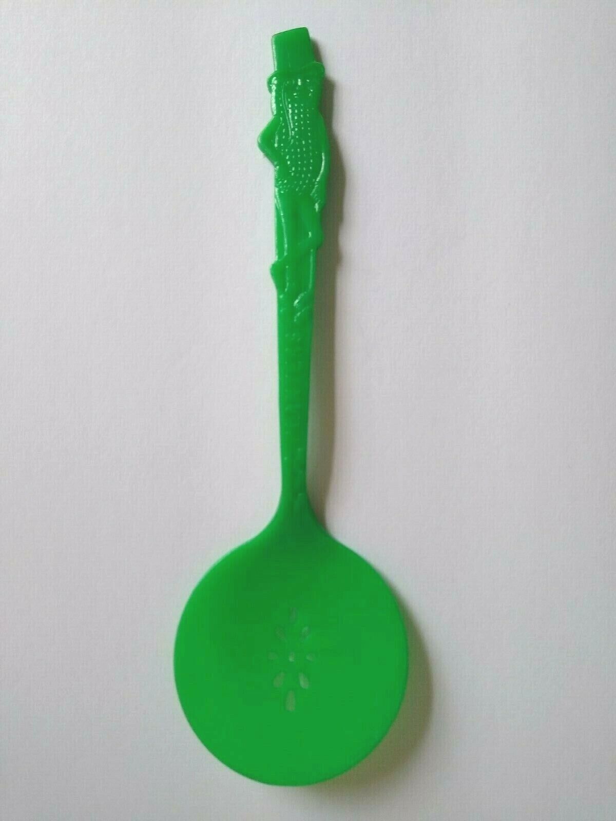 Mr Peanut Vintage Green Plastic Serving Spoon 1950s Planters Peanuts ...