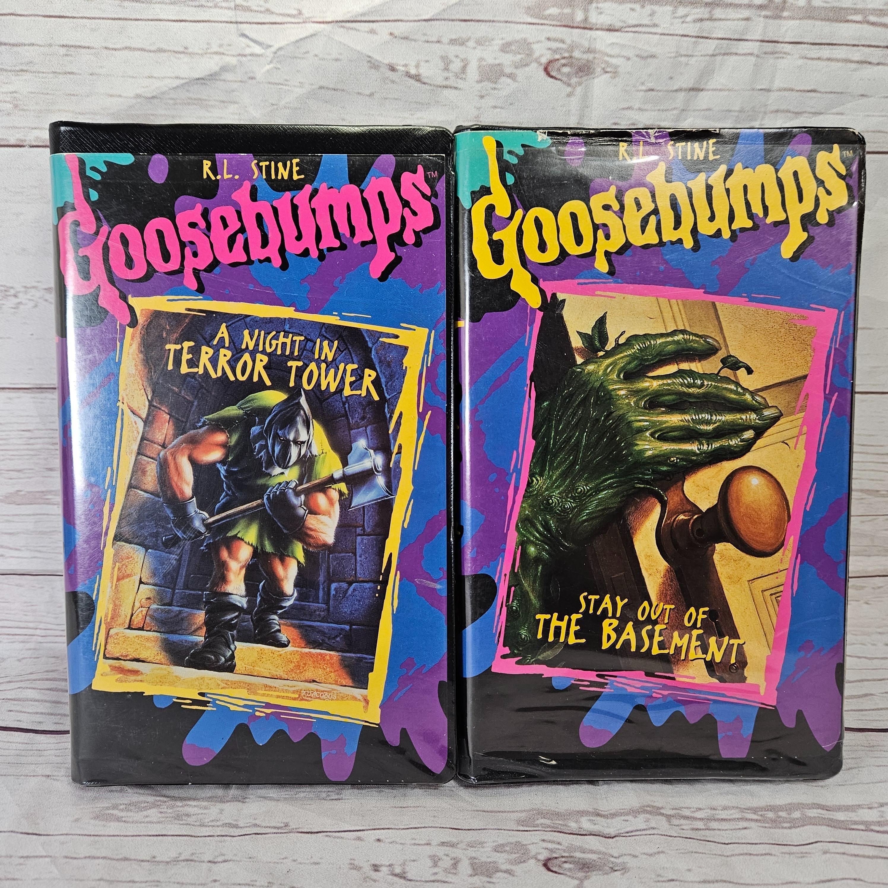2 Goosebumps VHS Clam Shell