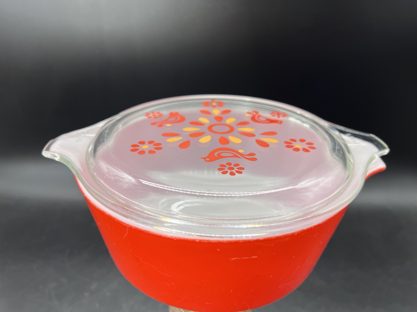 Pyrex Friendship #472 1.5 Pint Cinderella Casserole with Lid Vintage ...