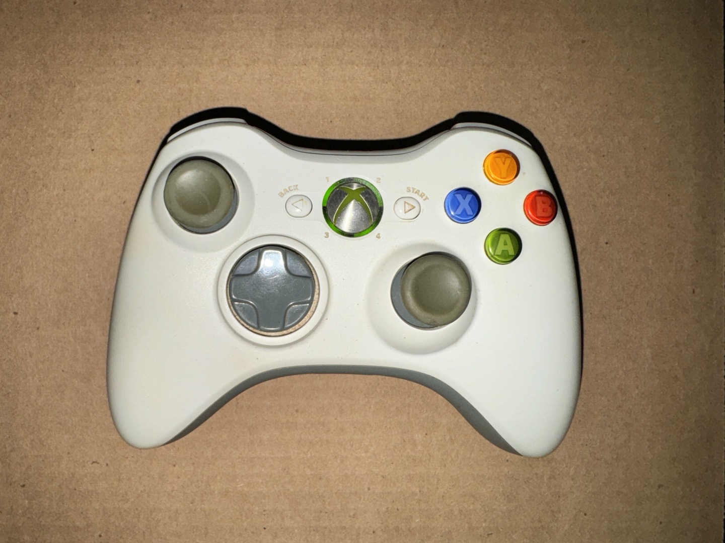 Official Xbox 360 OEM Wireless White Game Controller Official