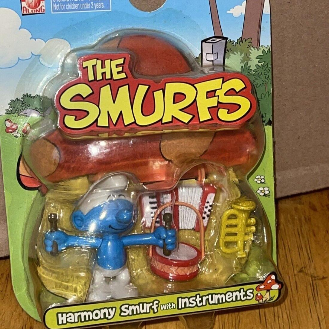 NIP Jakks Pacific - The Smurfs Harmony Smurf with Instruments