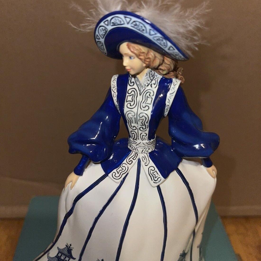 Retired Hamilton Blue Willow Lady Collection Figurine Diana
