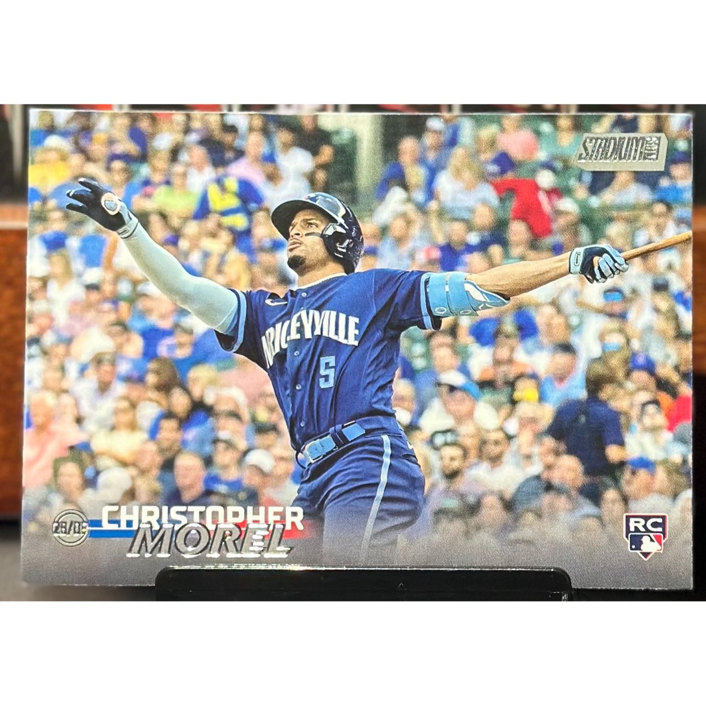Christopher Morel Chicago Cubs 2023 Stadium Club Rookie Card RC