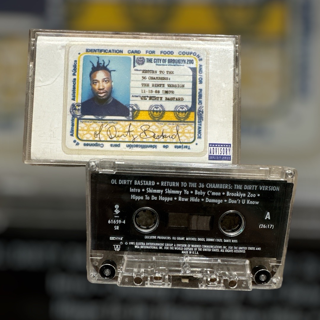 OL’ DIRTY BASTARD: Return To The 36 Chambers US Elektra Rap Cassette ...