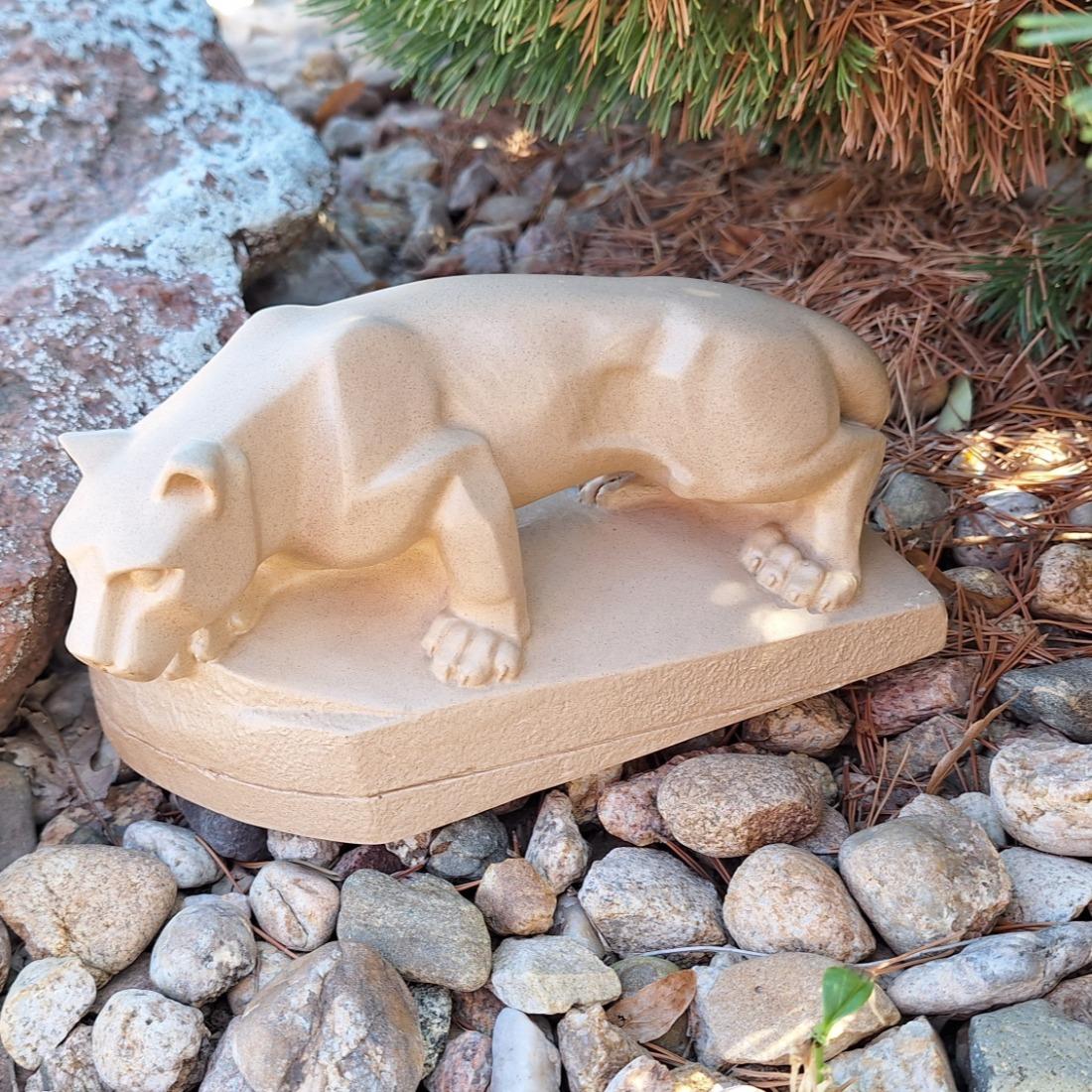 RARE Penn State Nittany Lion Desk Statue, Vintage, 1972.