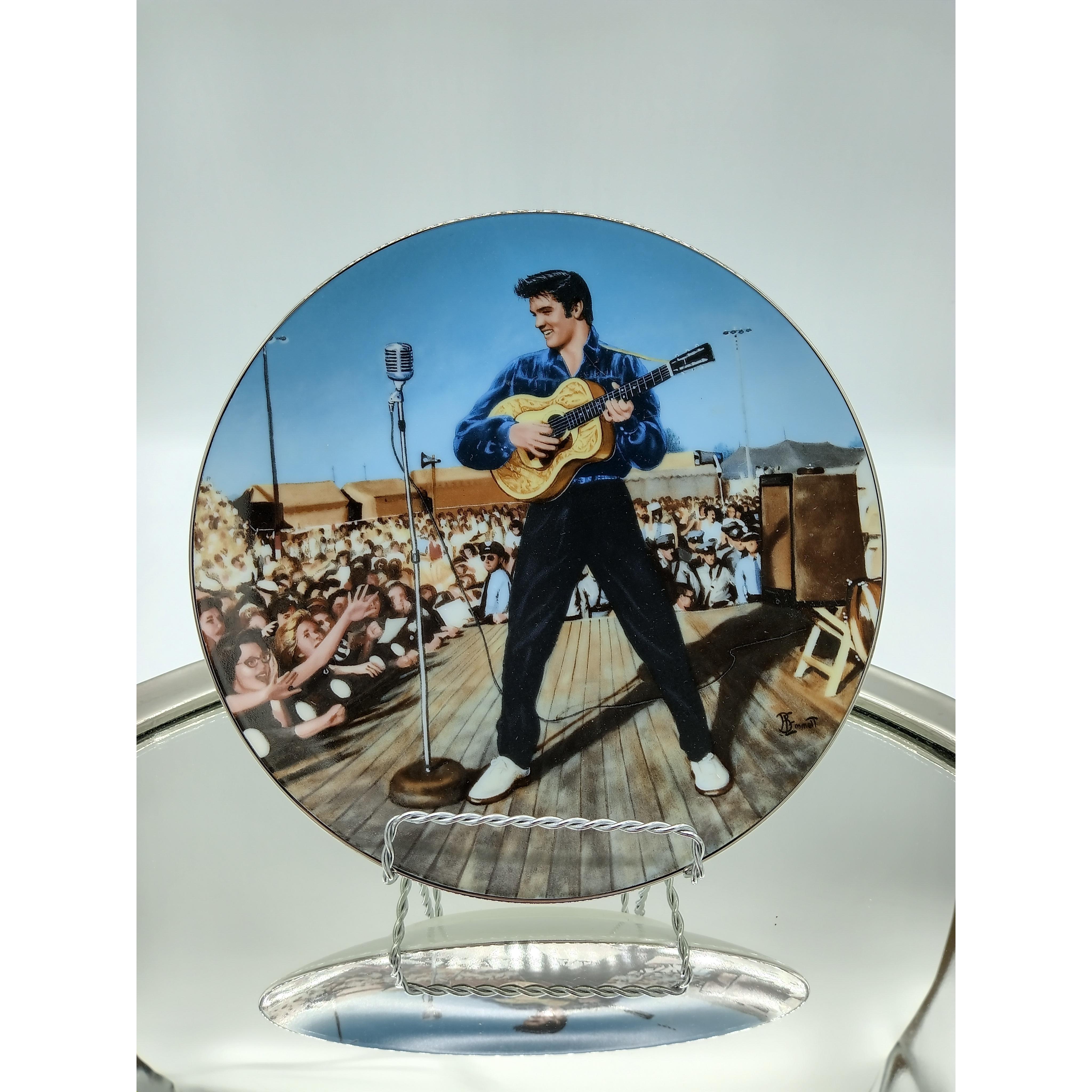 Elvis Presley Collectors Edition Plate #3