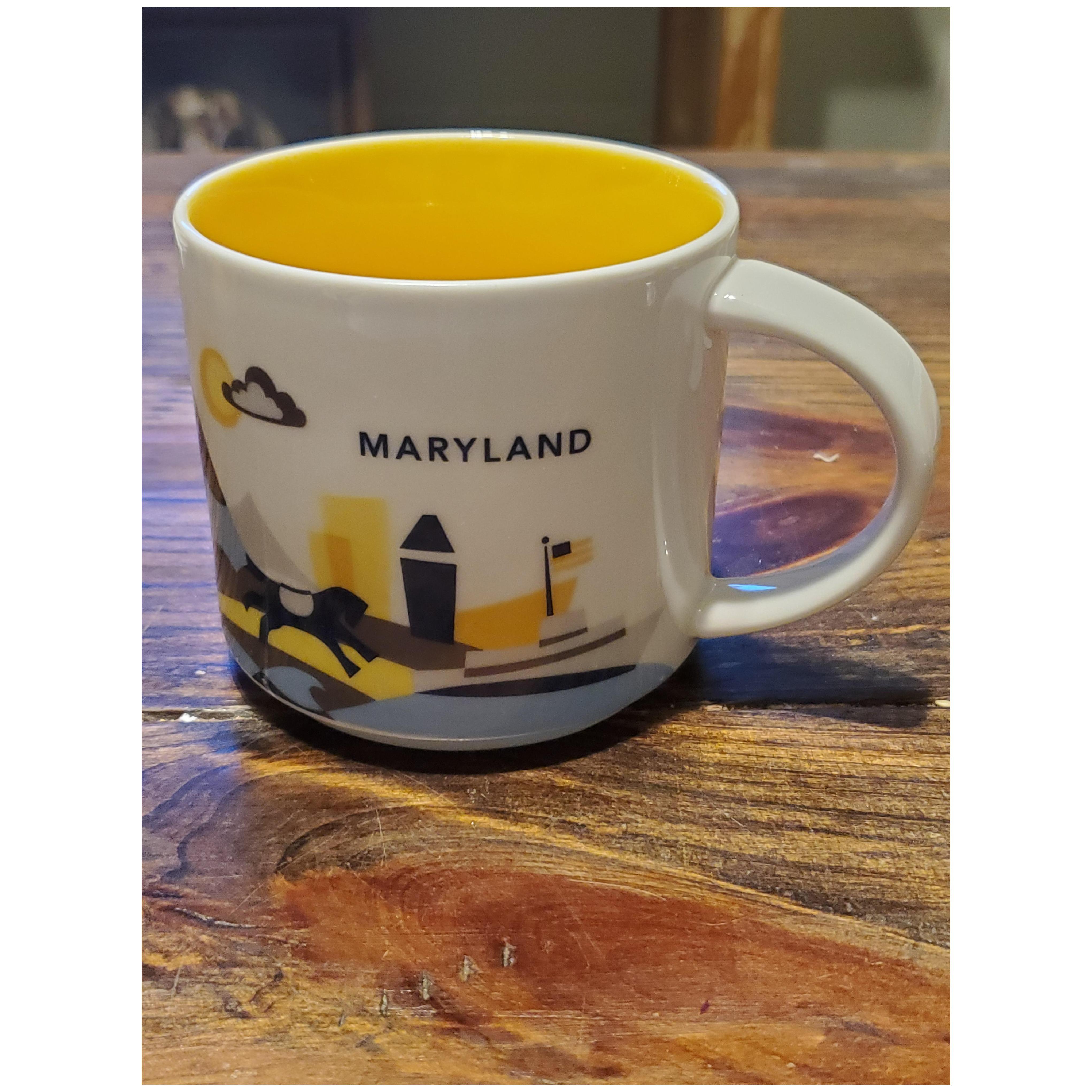 Starbucks You are Here Maryland Coffee Mug 2016