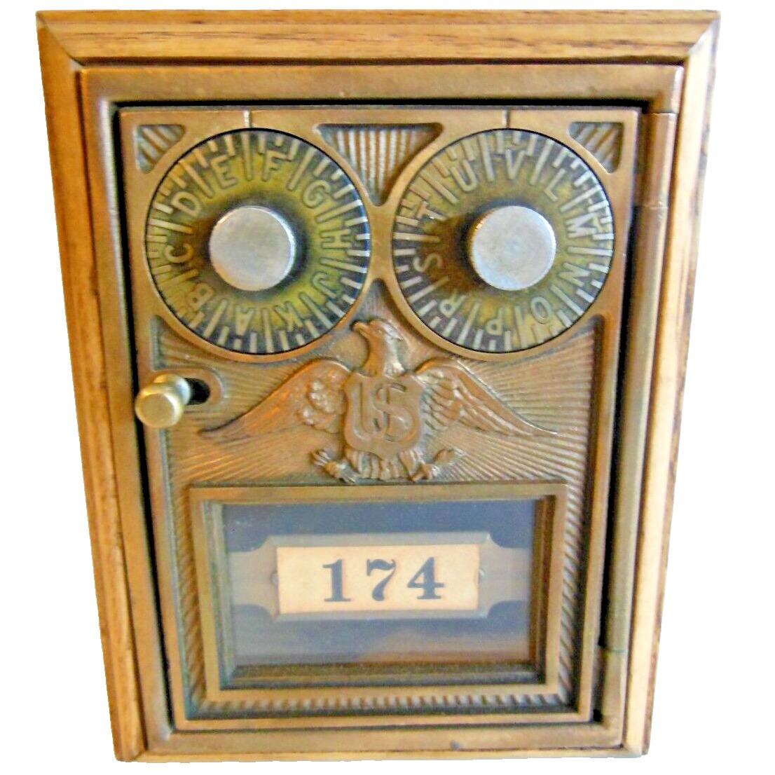 Antique Vintage Post Office Door Mail Box Postal Bank By Corbin WORKS ...