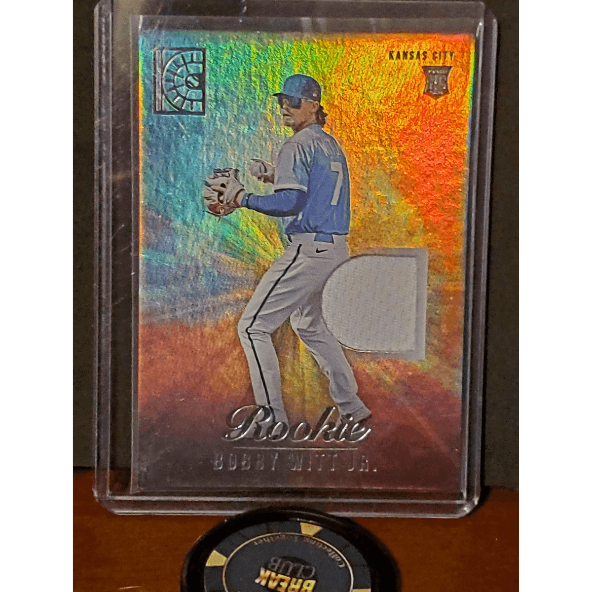 Bobby Witt Jr RC Rookie Patch 2022 Capstone