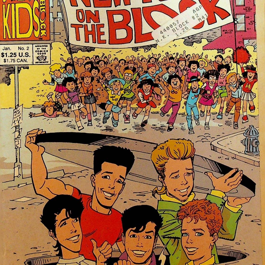 New Kids on the Block NKOTB #2 Harvey Comic Book