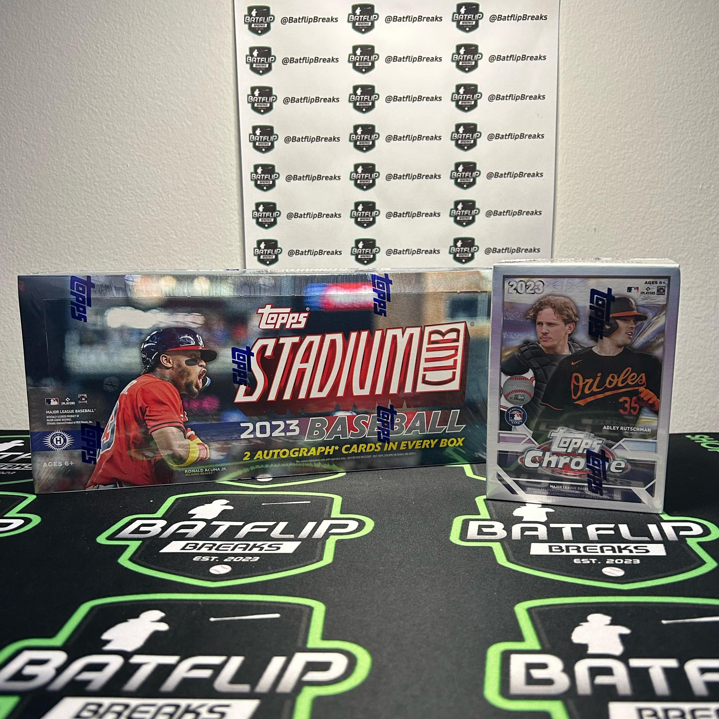 2023 Topps Stadium Club Baseball Hobby + Chrome Blaster Box Team Rip!
