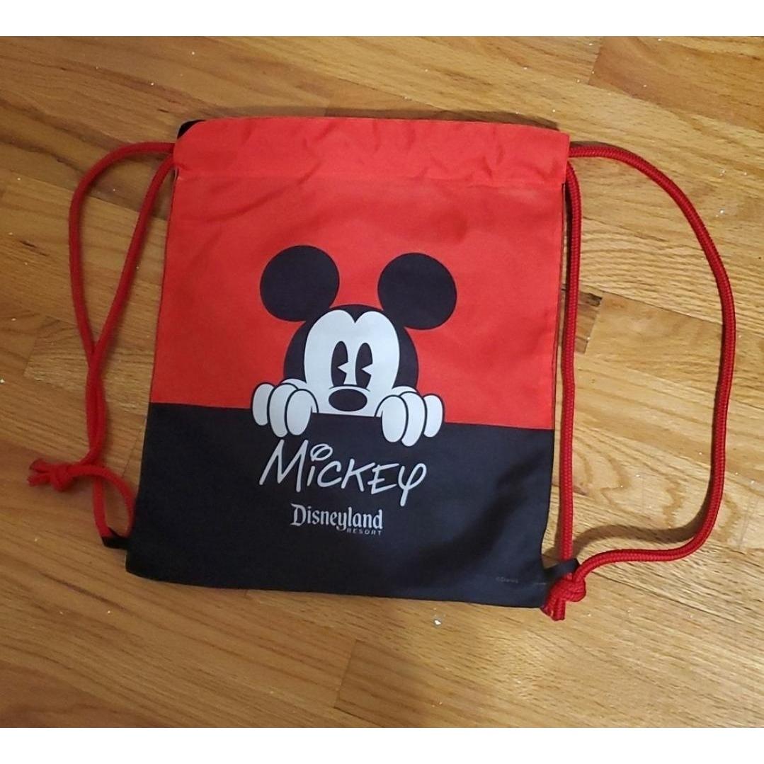 Disneyland Mickey Mouse Drawstring Backpack