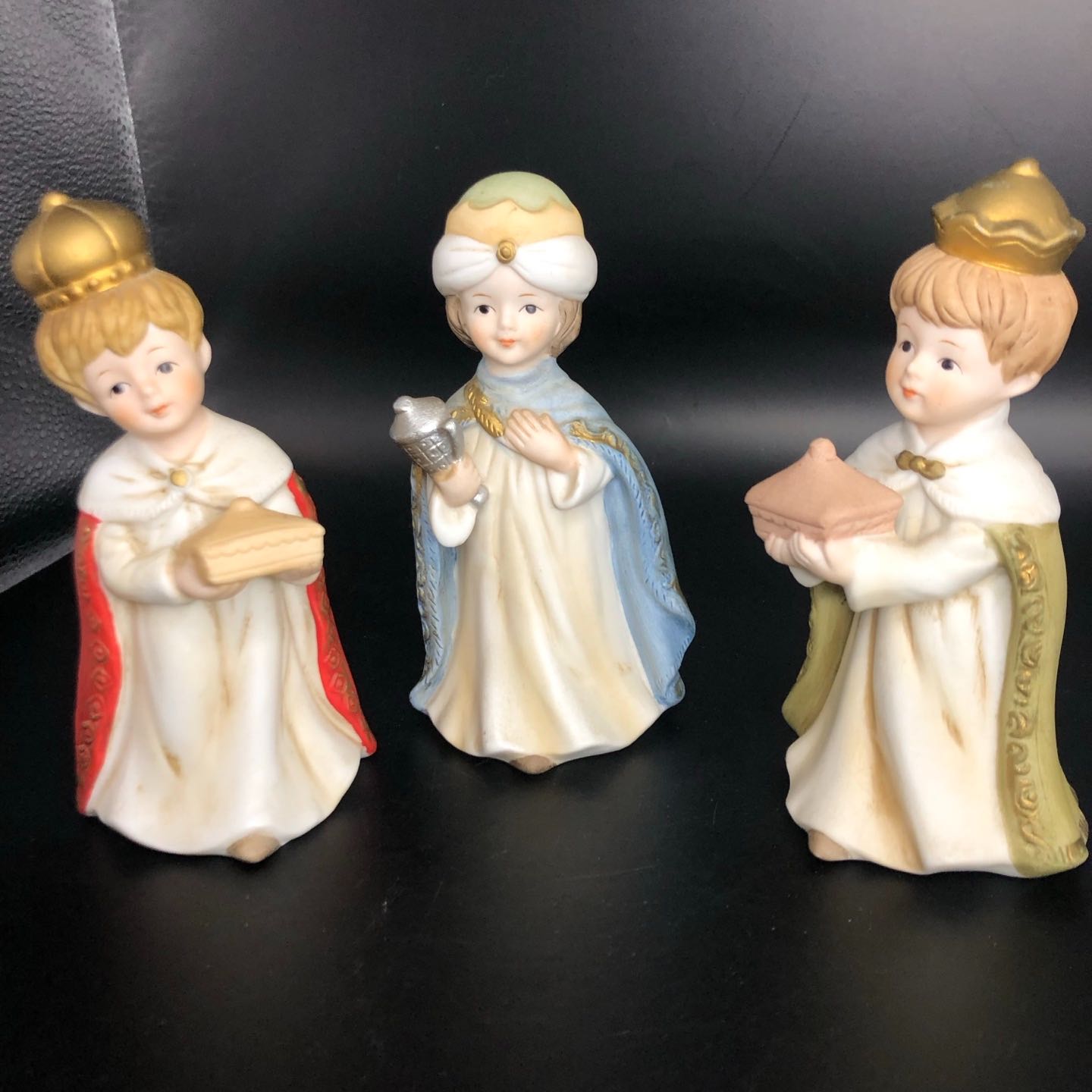 Lefton Three 3 Kings 5” Nativity 05426 The Blotboken Collection Hand ...