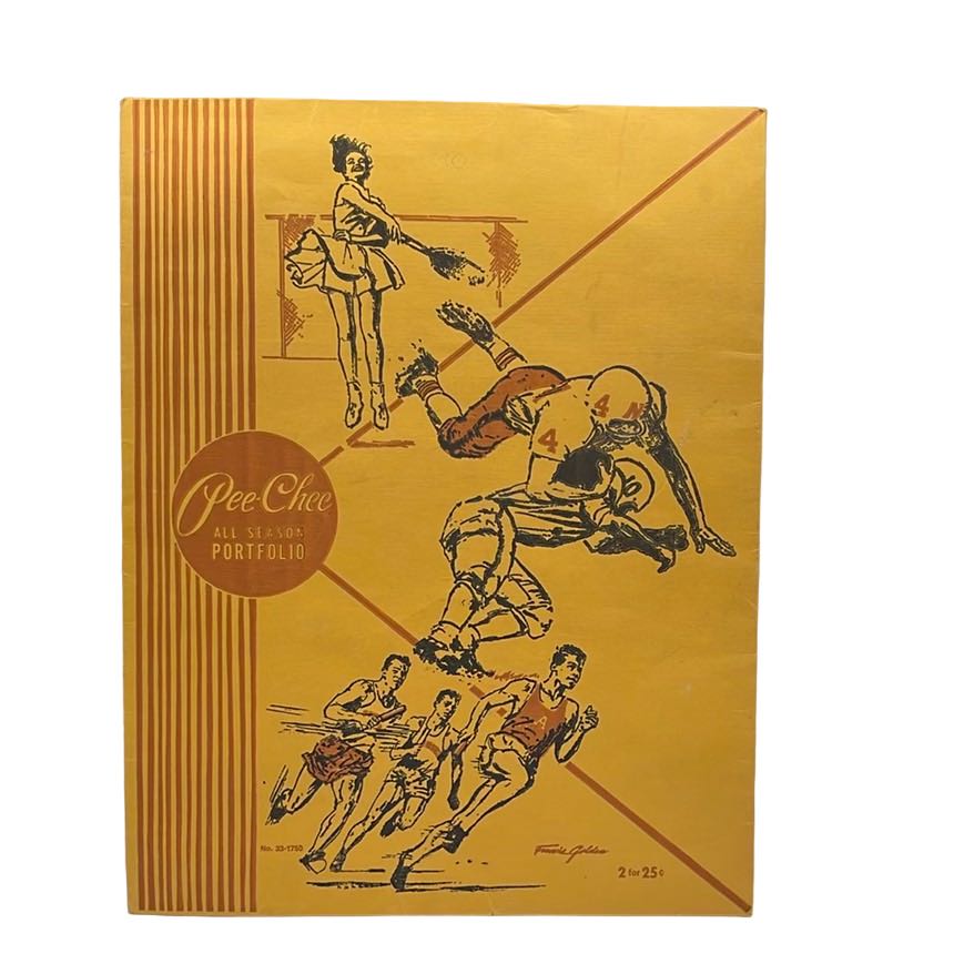 (1) Vintage Mead Pee-Chee Folder - No.33-1750 Mead Dayton, Ohio '70s No Bar Code