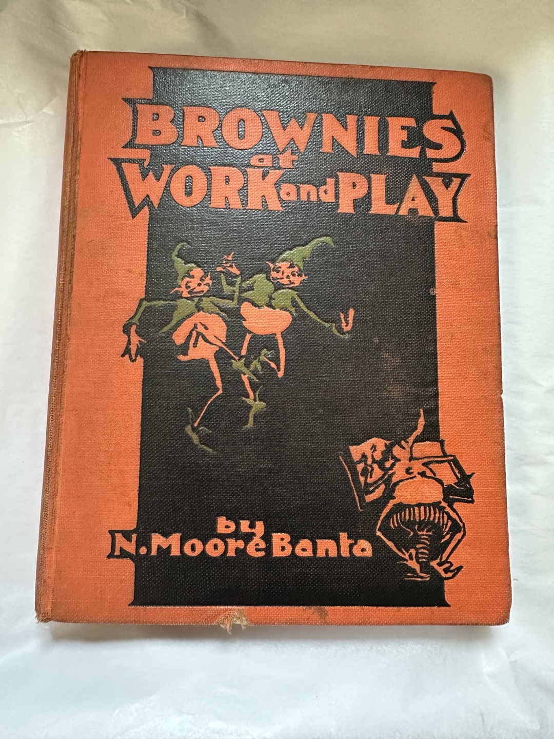 1926 Children’s Book Brownies at Work and Play by Banta