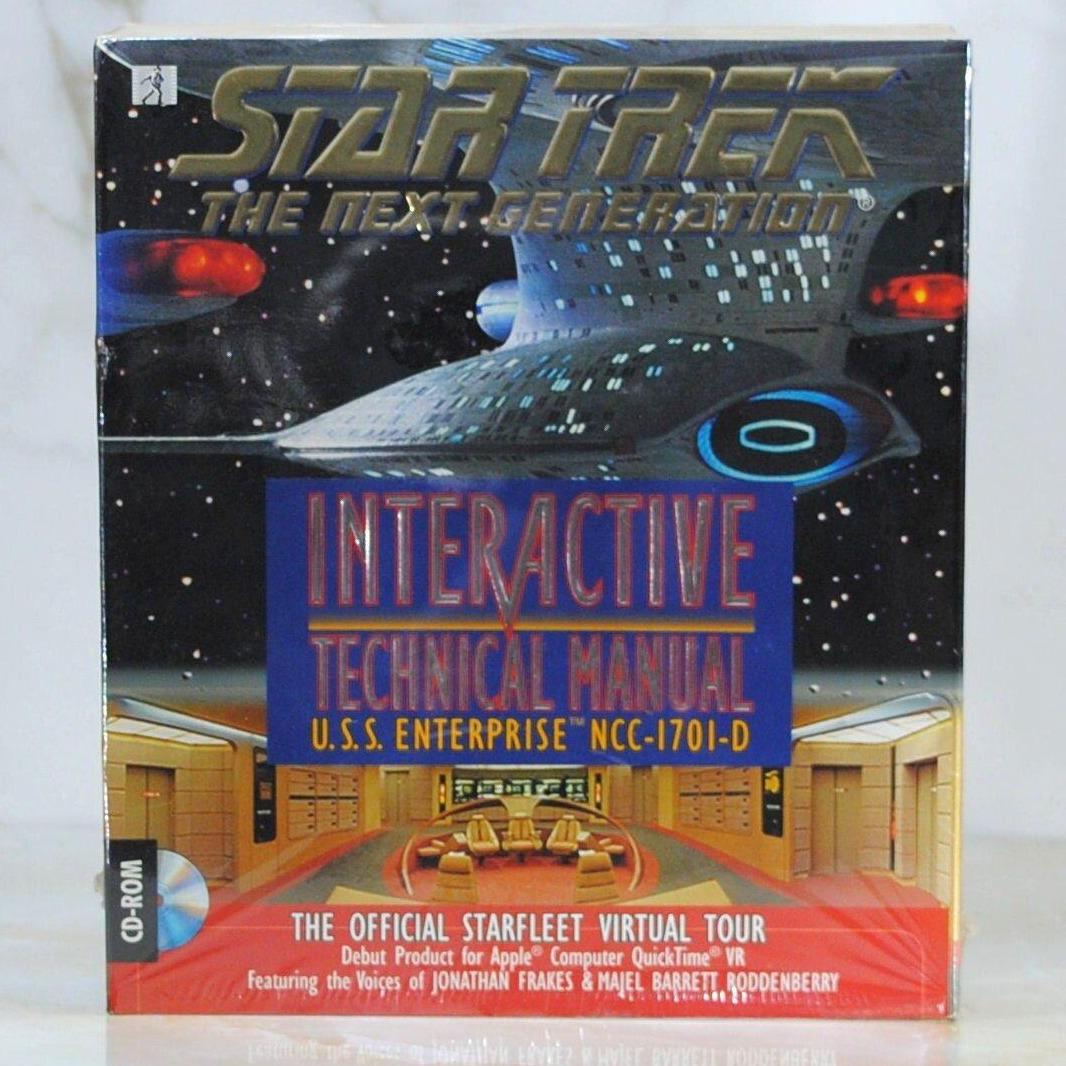 Star Trek Interactive Technical Manual 1994 Virtual Tour Simon ...