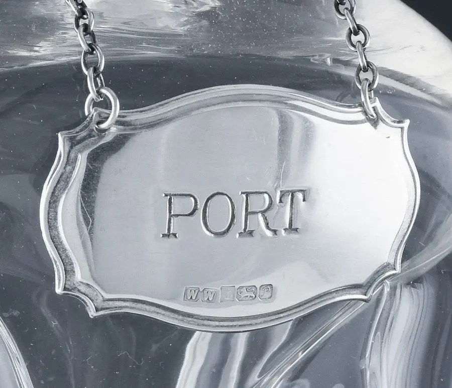 Excellent Quality 1989 Birmingham English Sterling Silver Port Liquor ...