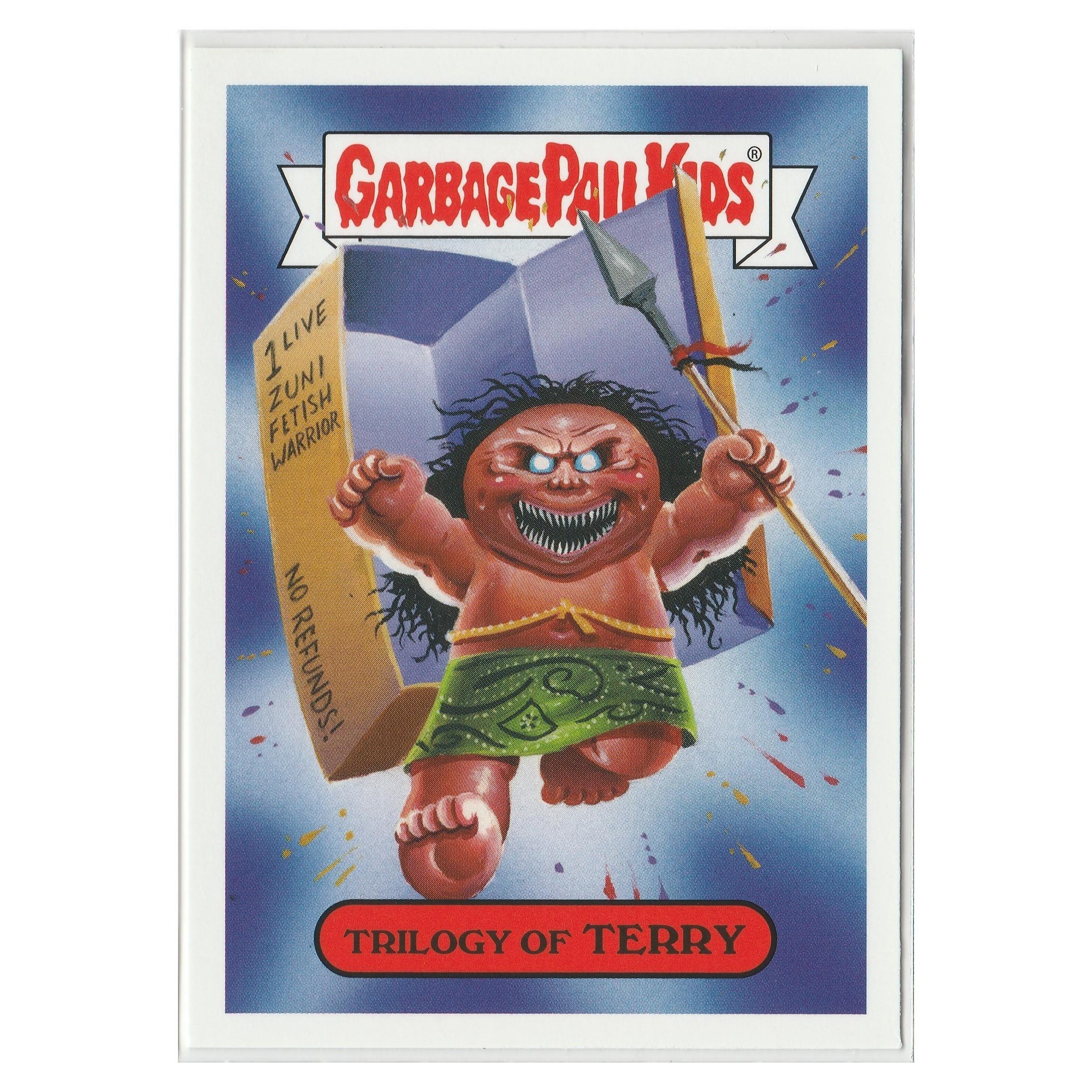 Garbage Pail Kids Trilogy of Terry Cult Horror Sticker #18b of 20 2019 ...