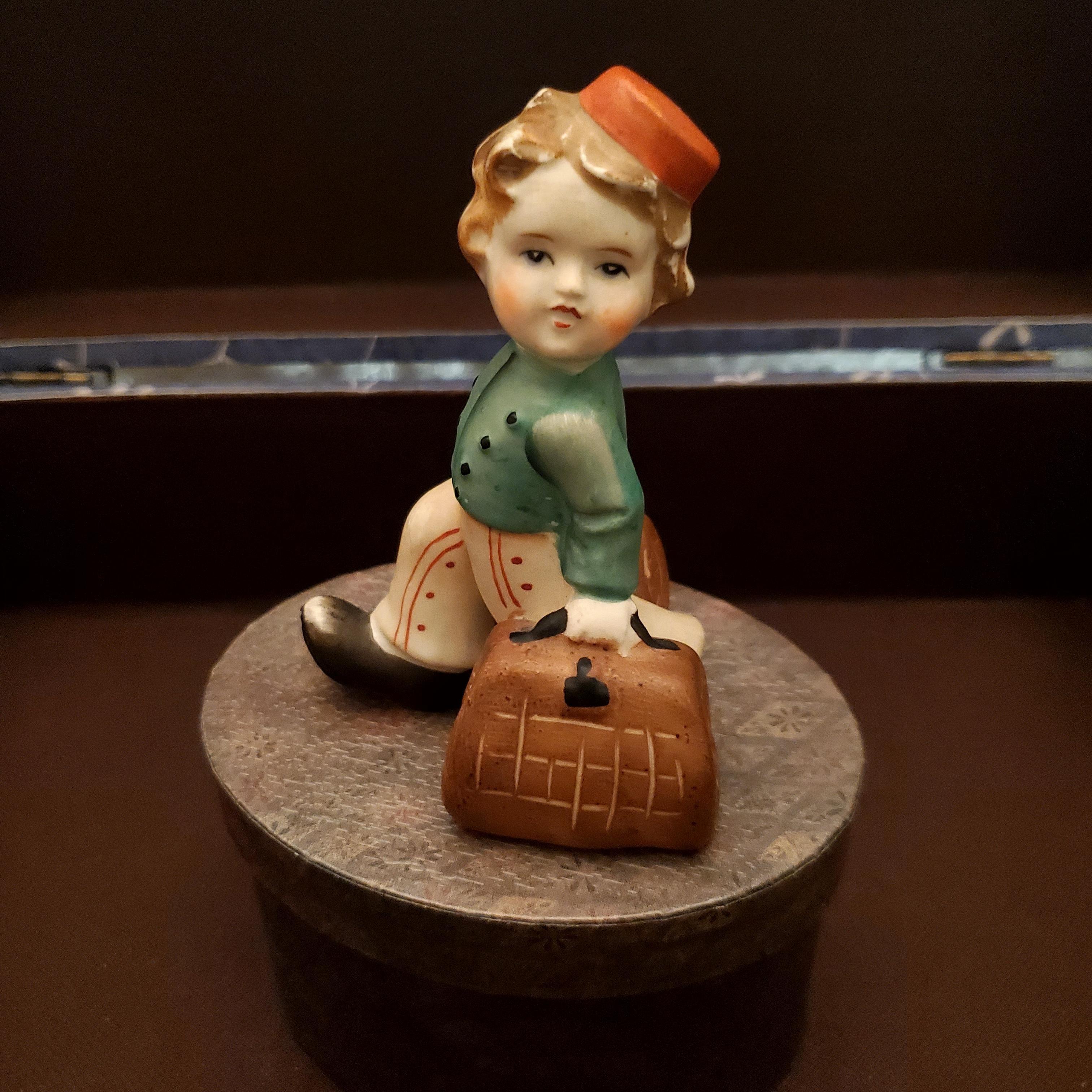 Vintage Bell Hop Figurine