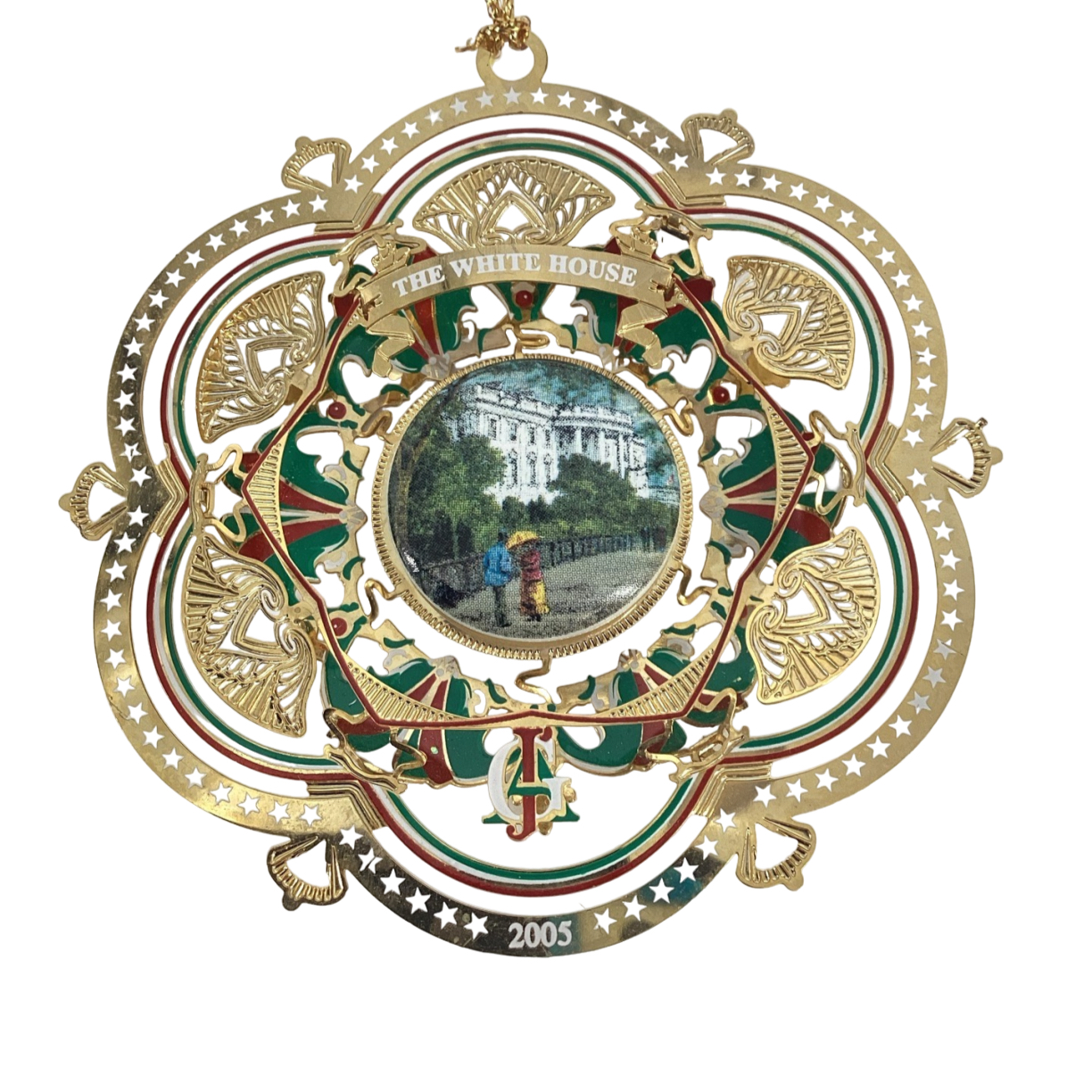 White House Historical Christmas Ornament 2005