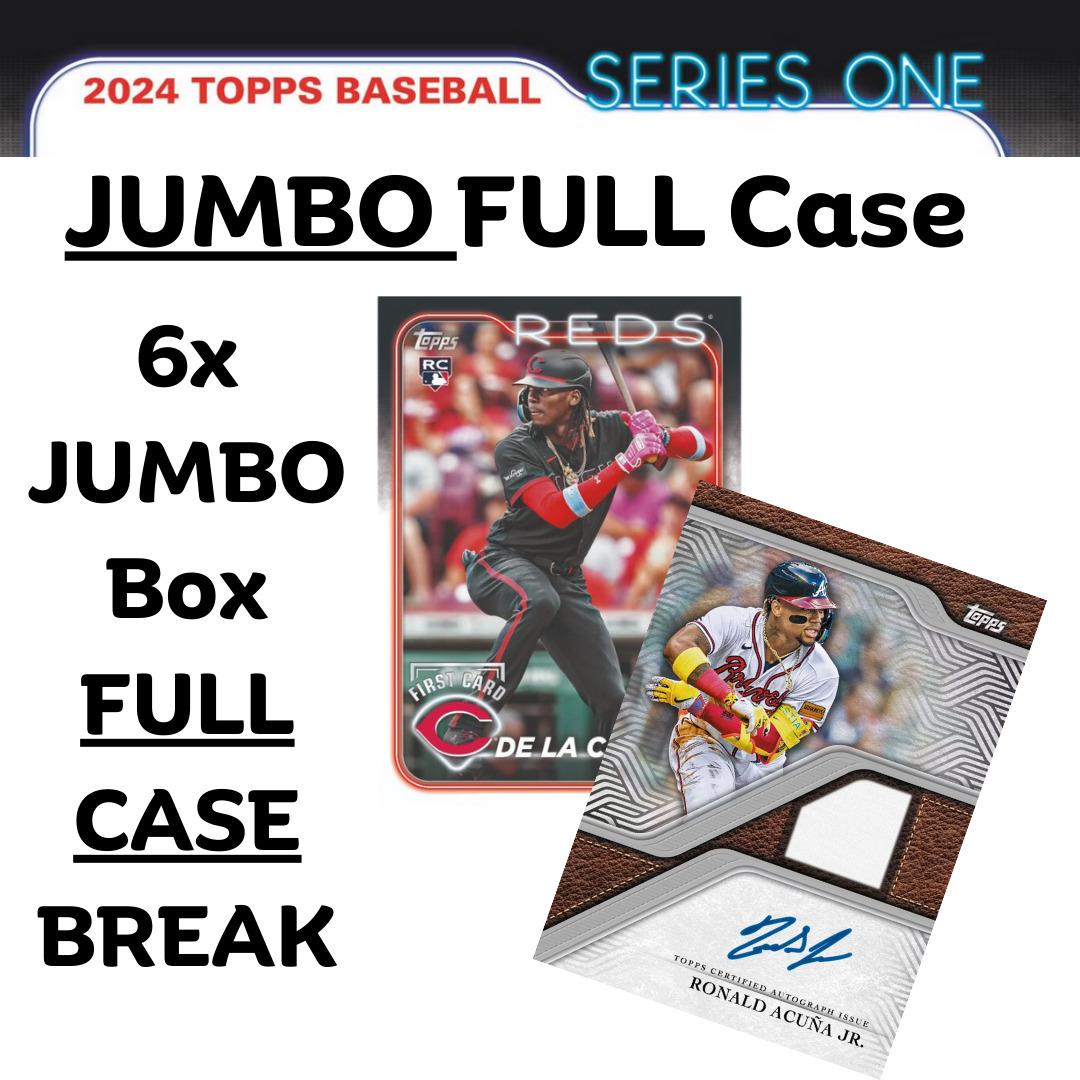 Philadelphia Phillies - 2024 Topps Series 1 Baseball - 6x JUMBO Box ...